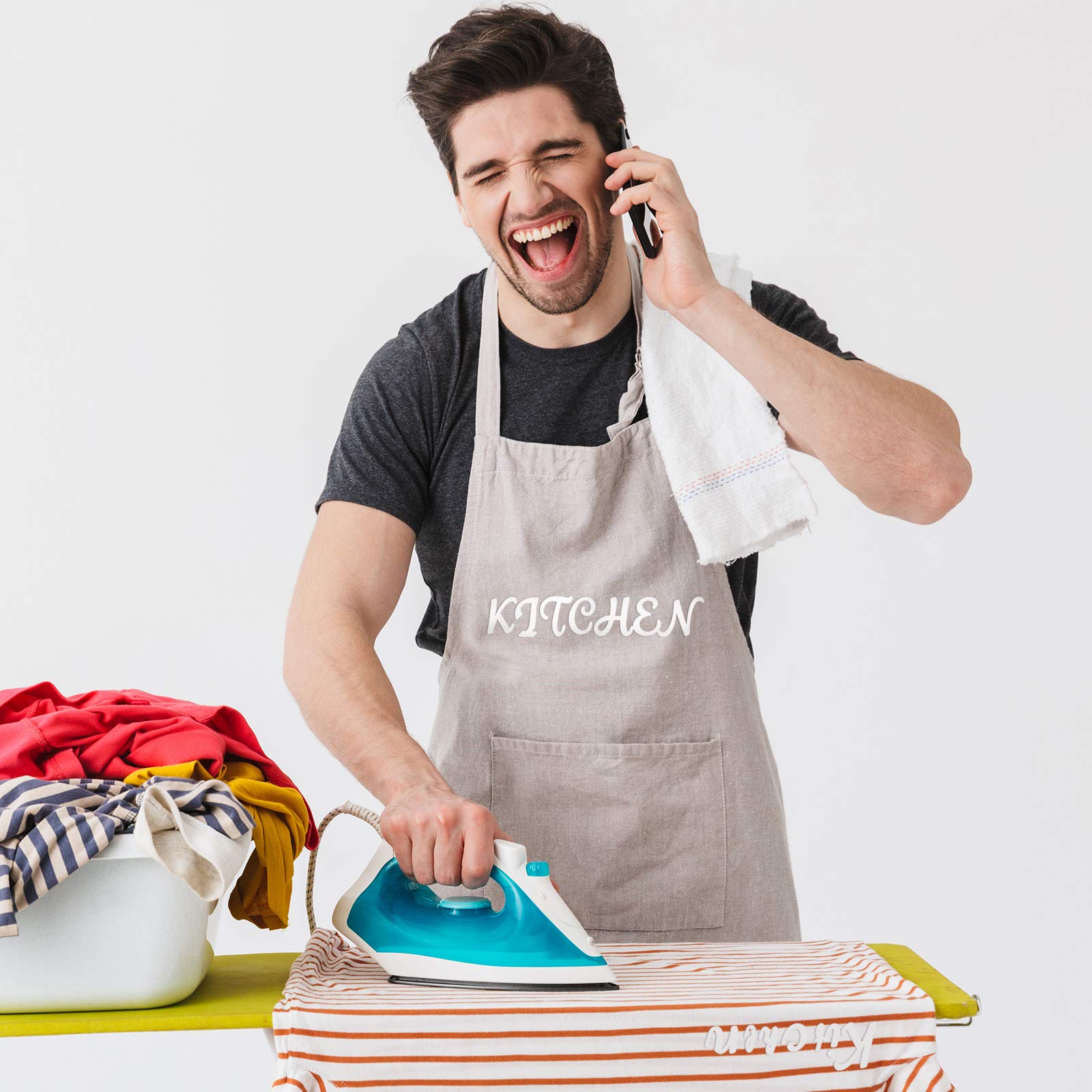 Snapklik.com : 6 Sheet 208 Pieces Iron-on Letters Upper And Lower Iron ...