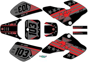 Amazon.com: Kalair GFX Graphics Kit for Honda XR 50 (2002-2003) USA ...