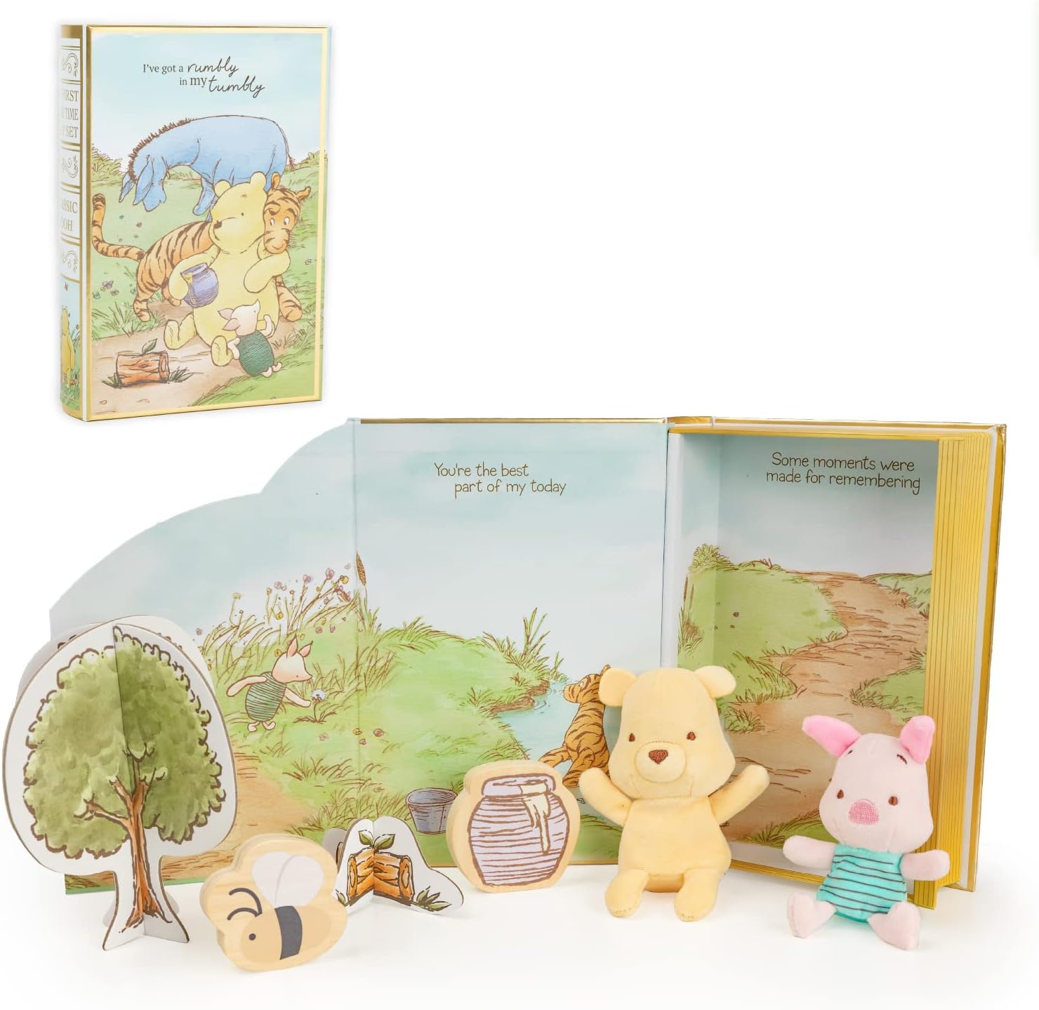 Amazon.com: KIDS PREFERRED Disney Baby Winnie The Pooh My First Story ...