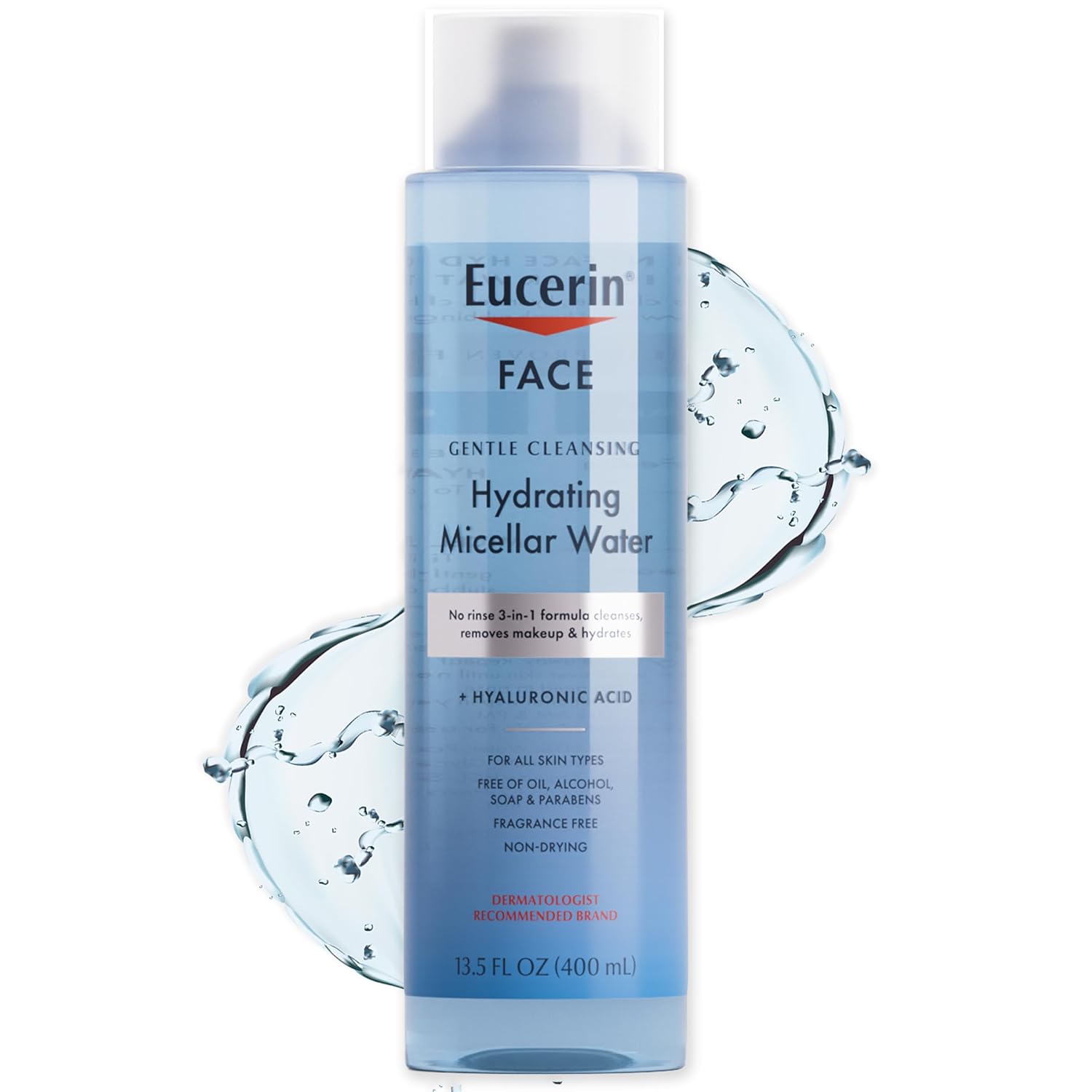 Amazon.com: Eucerin Face Gentle Cleansing Hydrating Micellar Water ...