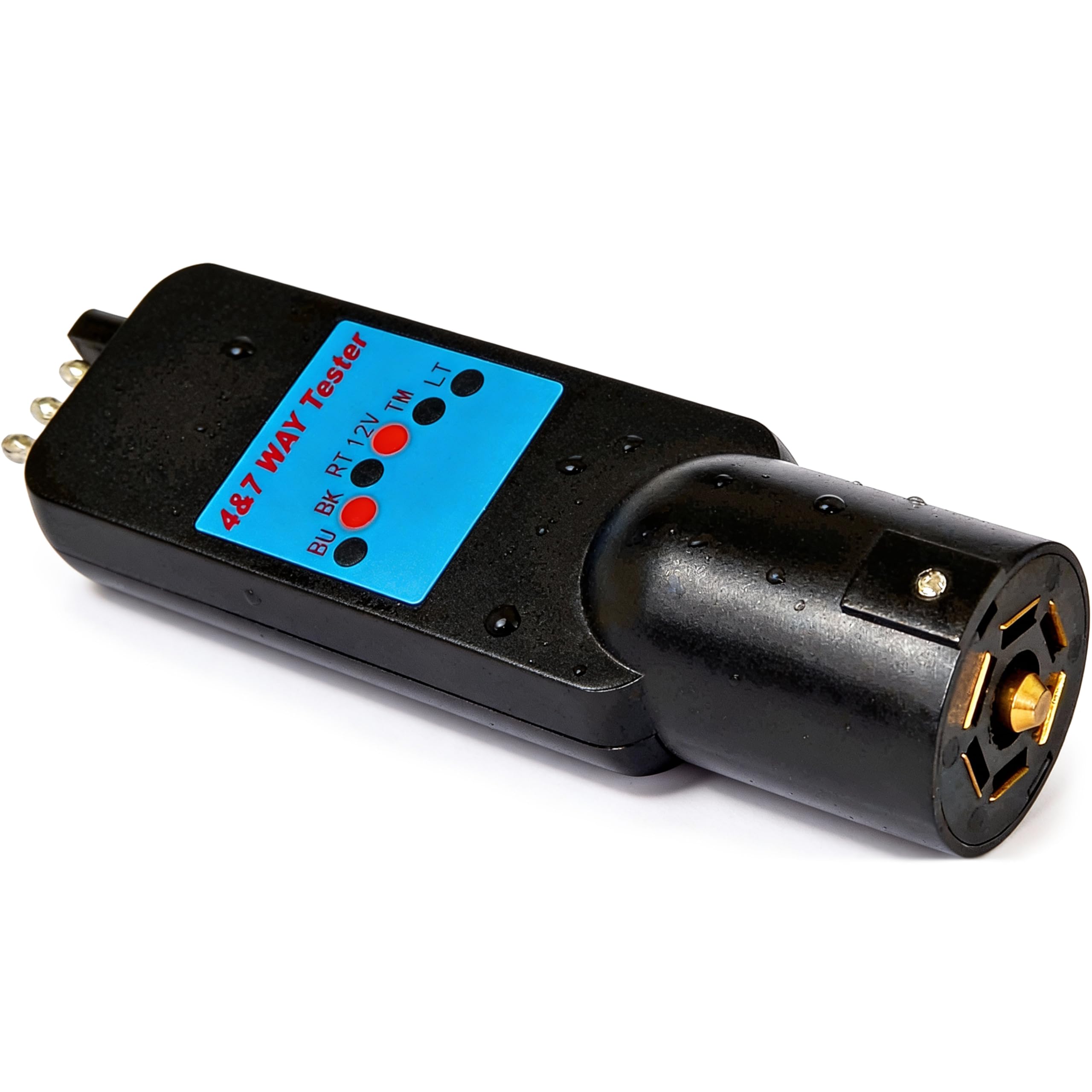 Snapklik.com : Adapter & Tester 2 In 1 Trailer Connector Tester, 7-Way ...