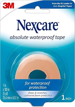 Amazon.com: Nexcare Absolute Waterproof First Aid Tape, from The #1 ...