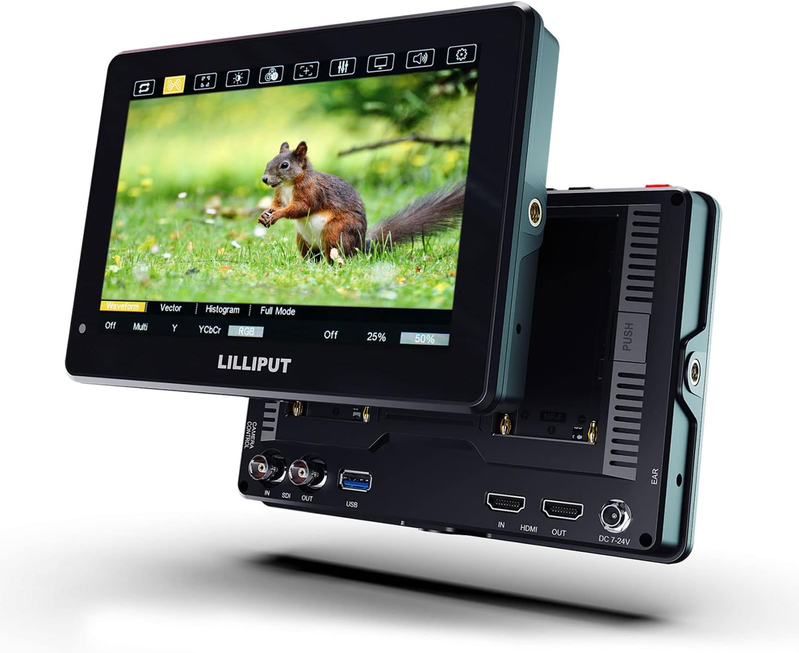 Amazon.com : LILLIPUT HT7S 7 Inch 2000nits Camera Field Monitor with ...