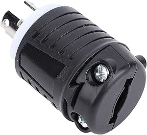 Amazon.com: Generator Locking Adapter Plug 15A for NEMA L5-15P Locking ...