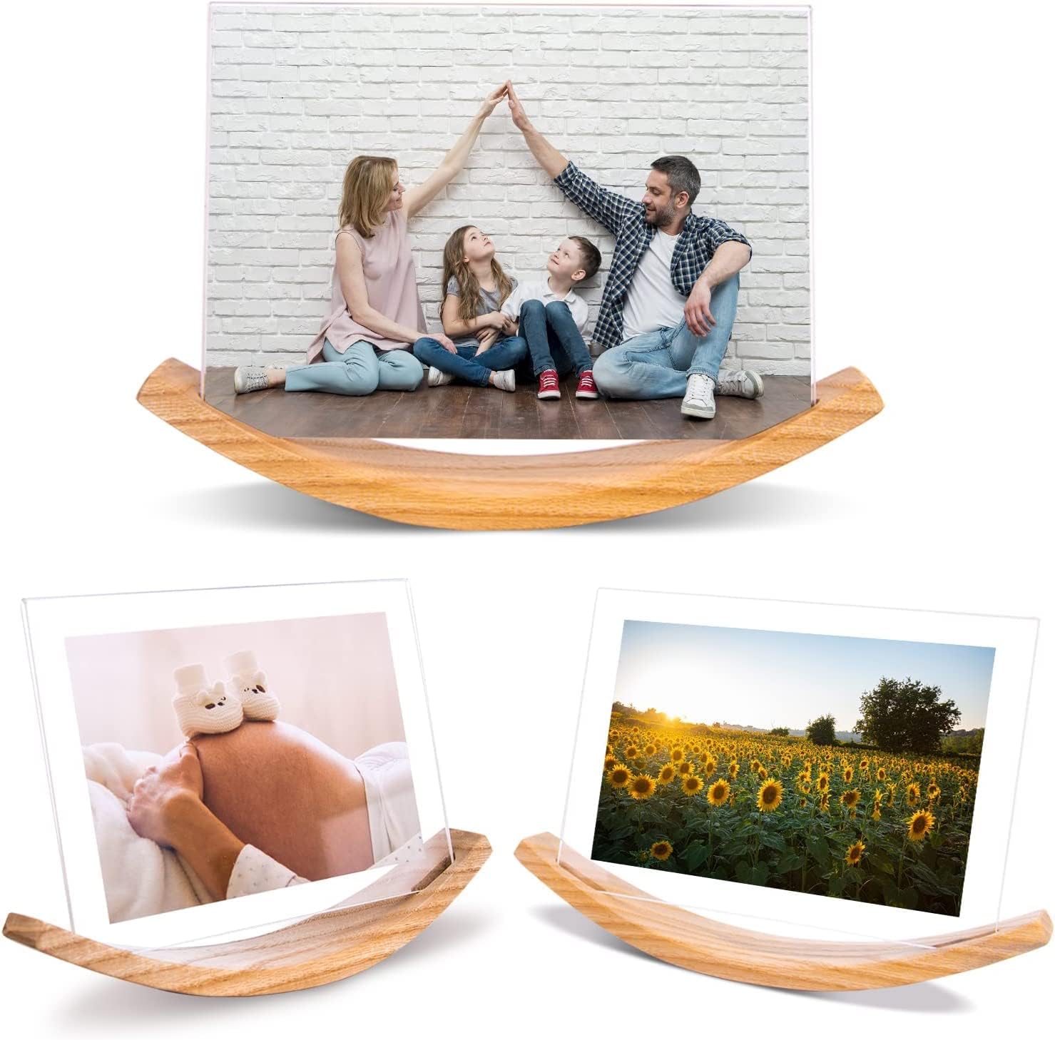 Amazon.com - BESTRADE 5x7 Picture Frames 3 Pack - Landscape Picture ...