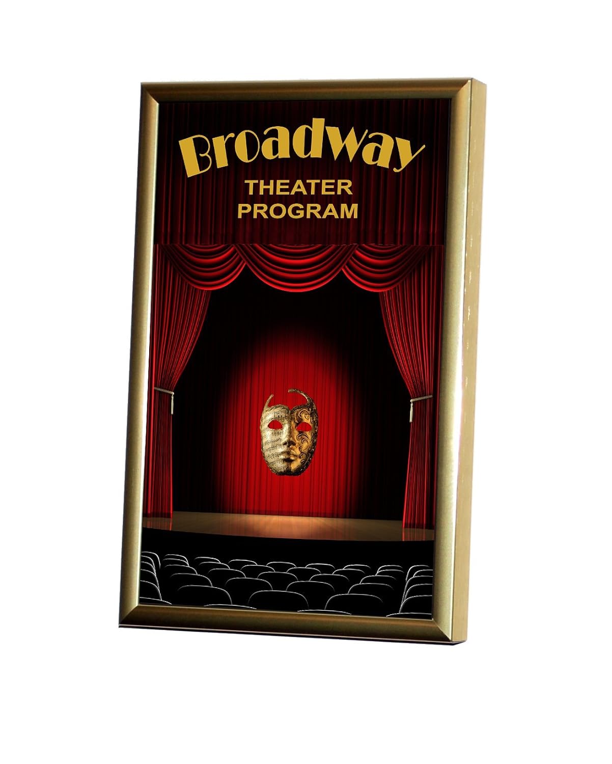 National Frames 5 3/8 X 8 1/2 Broadway Playbill Frame Collector Series ...