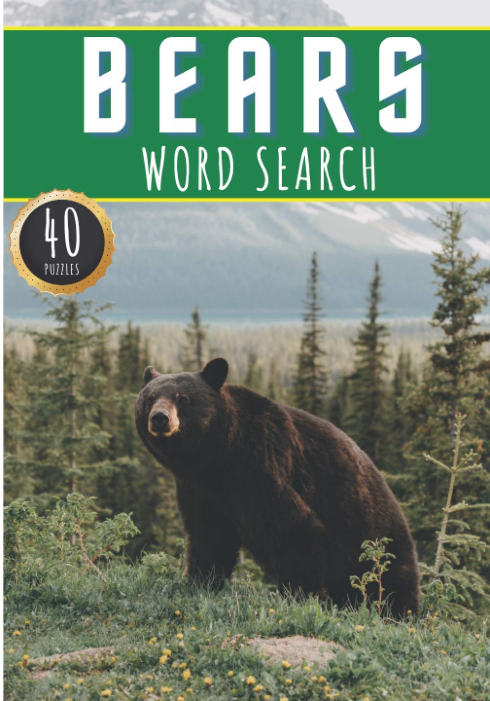 Bears Word Search: Bear Word Search Book | 40 Puzzles With Words ...