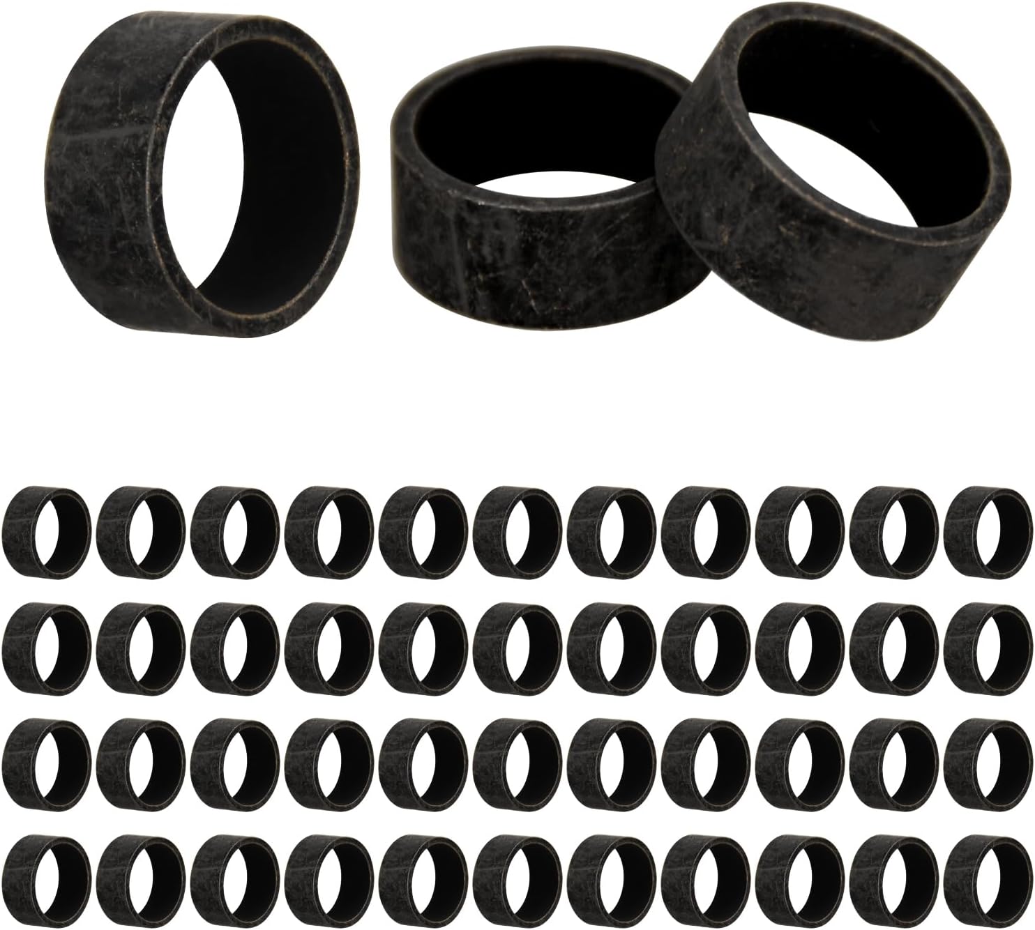 50 Pack Copper Crimp Rings, 1/2" PEX Copper Crimp Rings, for Pex Pipe ...