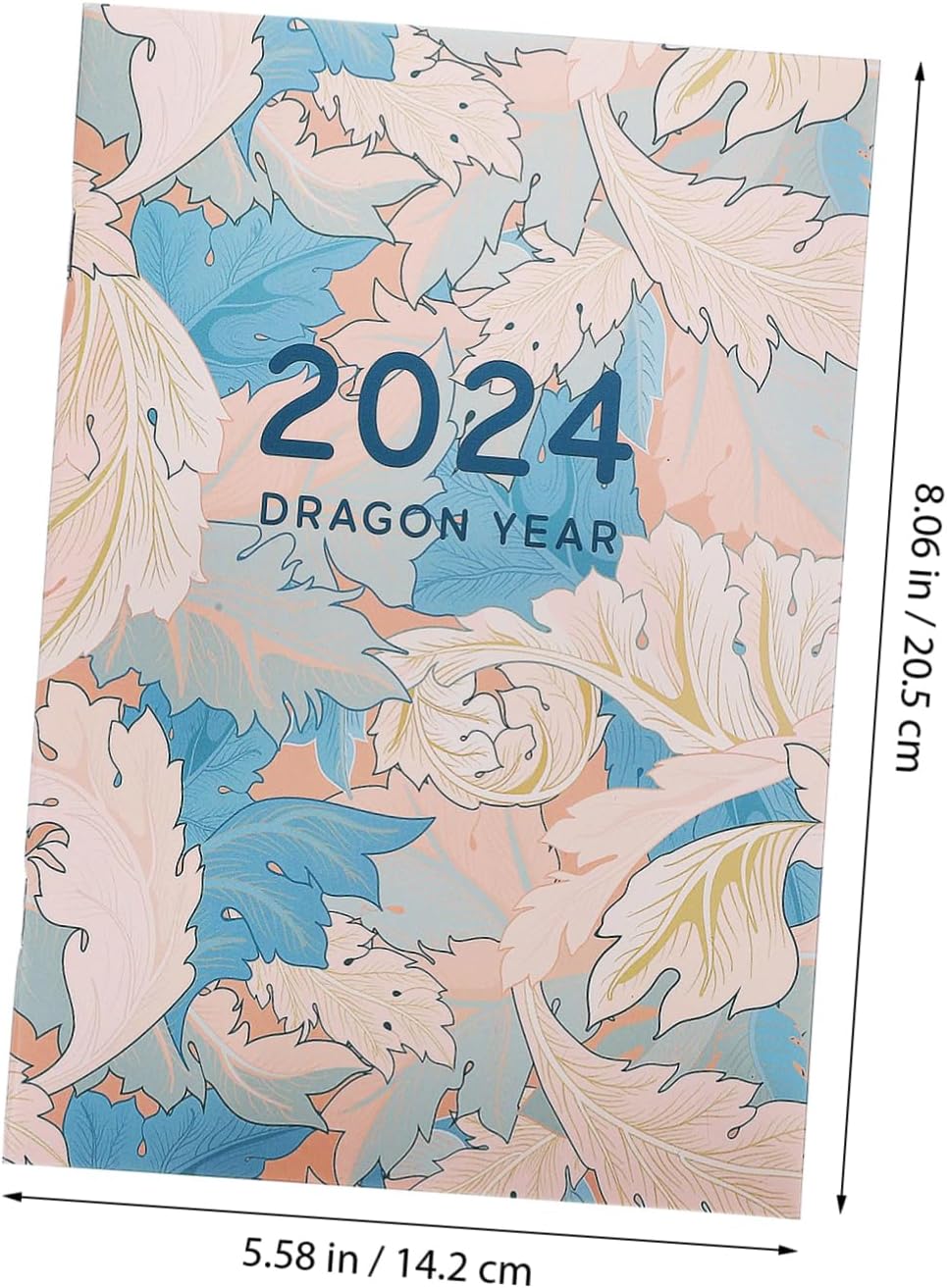 Parliky 4 Pcs 2024 Huang 2024 Monthly Planner Spiral Bound notebook ...