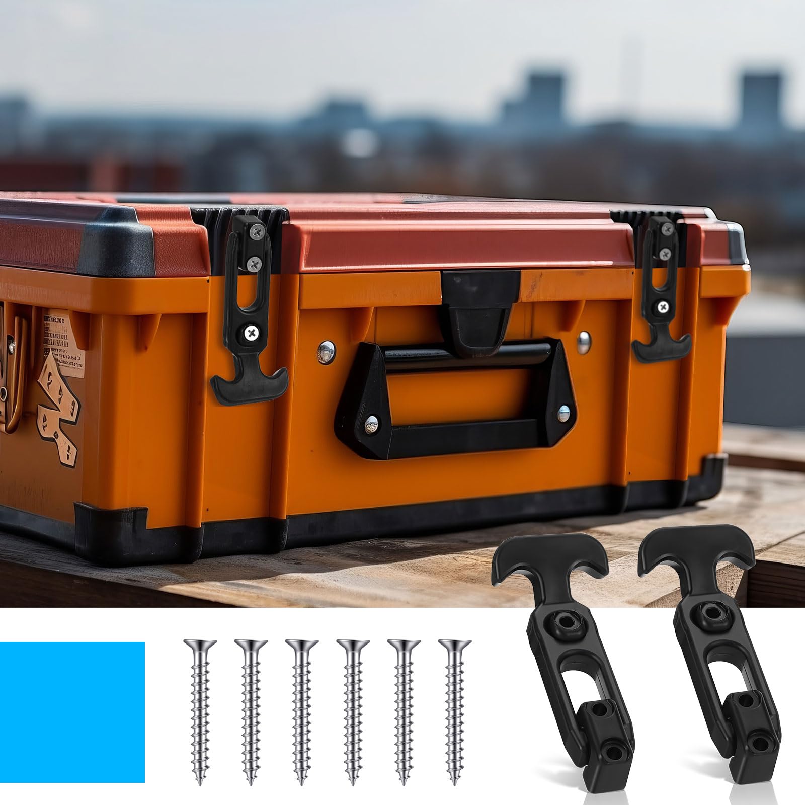 Snapklik.com : Mudder Flexible Rubber Draw Latch T Handle Hasp Rubber ...