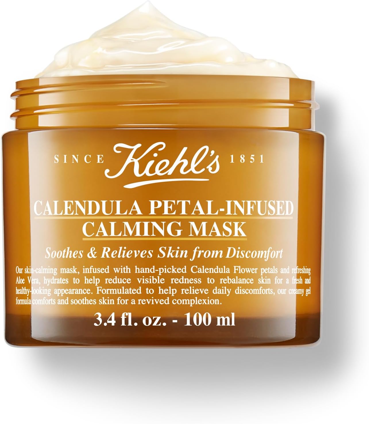 Kiehl's Calendula Mask, Mascarilla Facial Relajante, Refresca la Piel ...