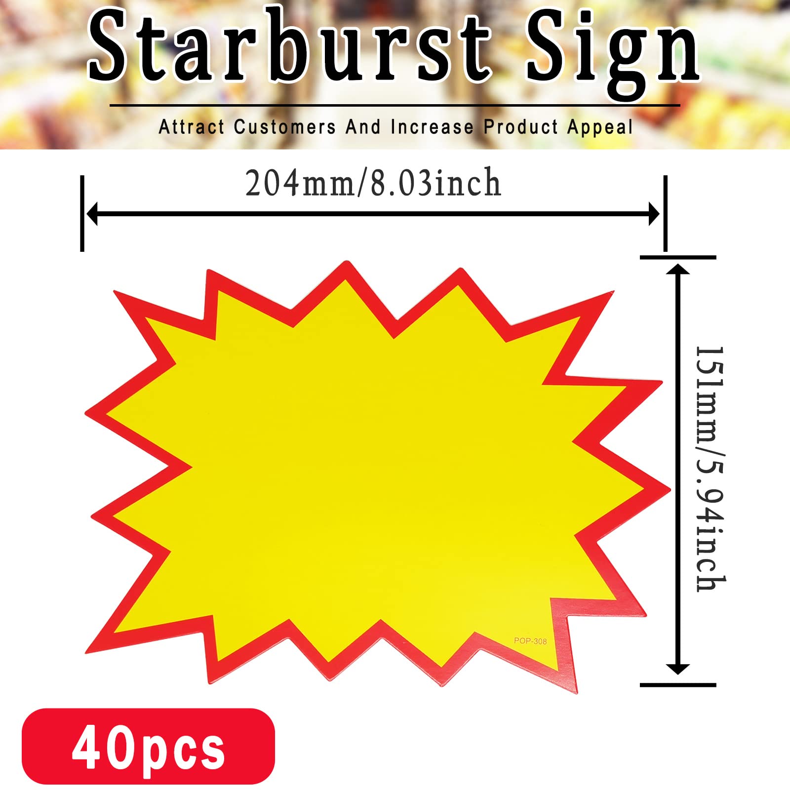 Purchase New Starburst Sign