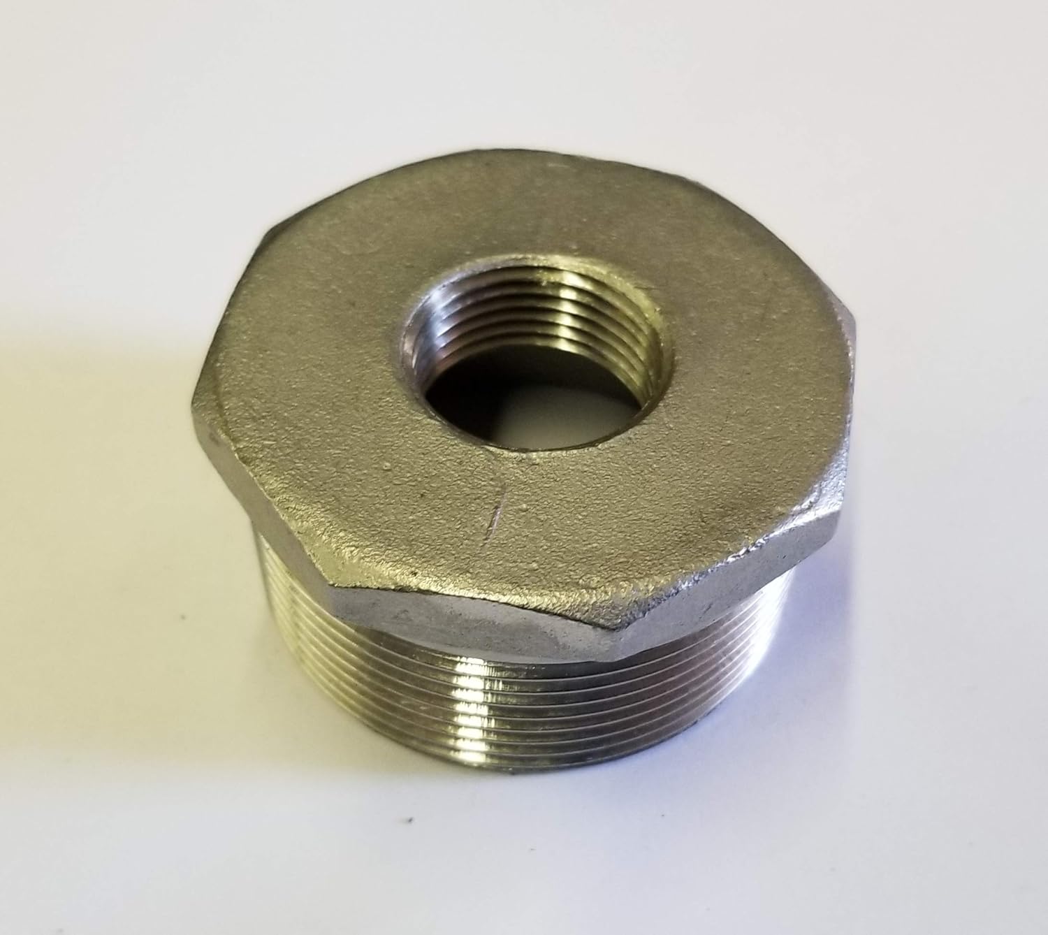 Stainless Steel Bushing Reducer 2"npt - 1"npt Male Female Class 150 ...