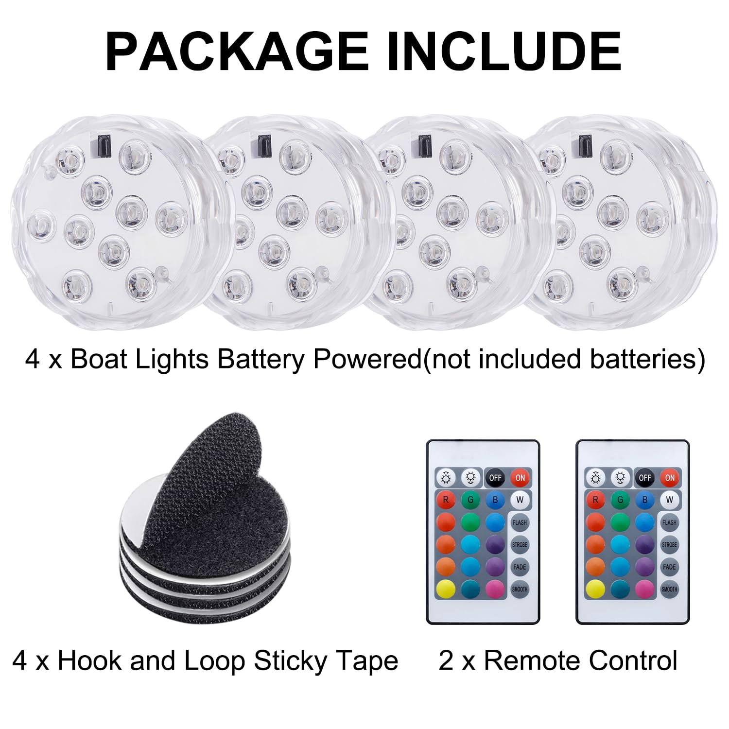 Marine Led Bow Light Battery Remote Lighting – Hunts Marine