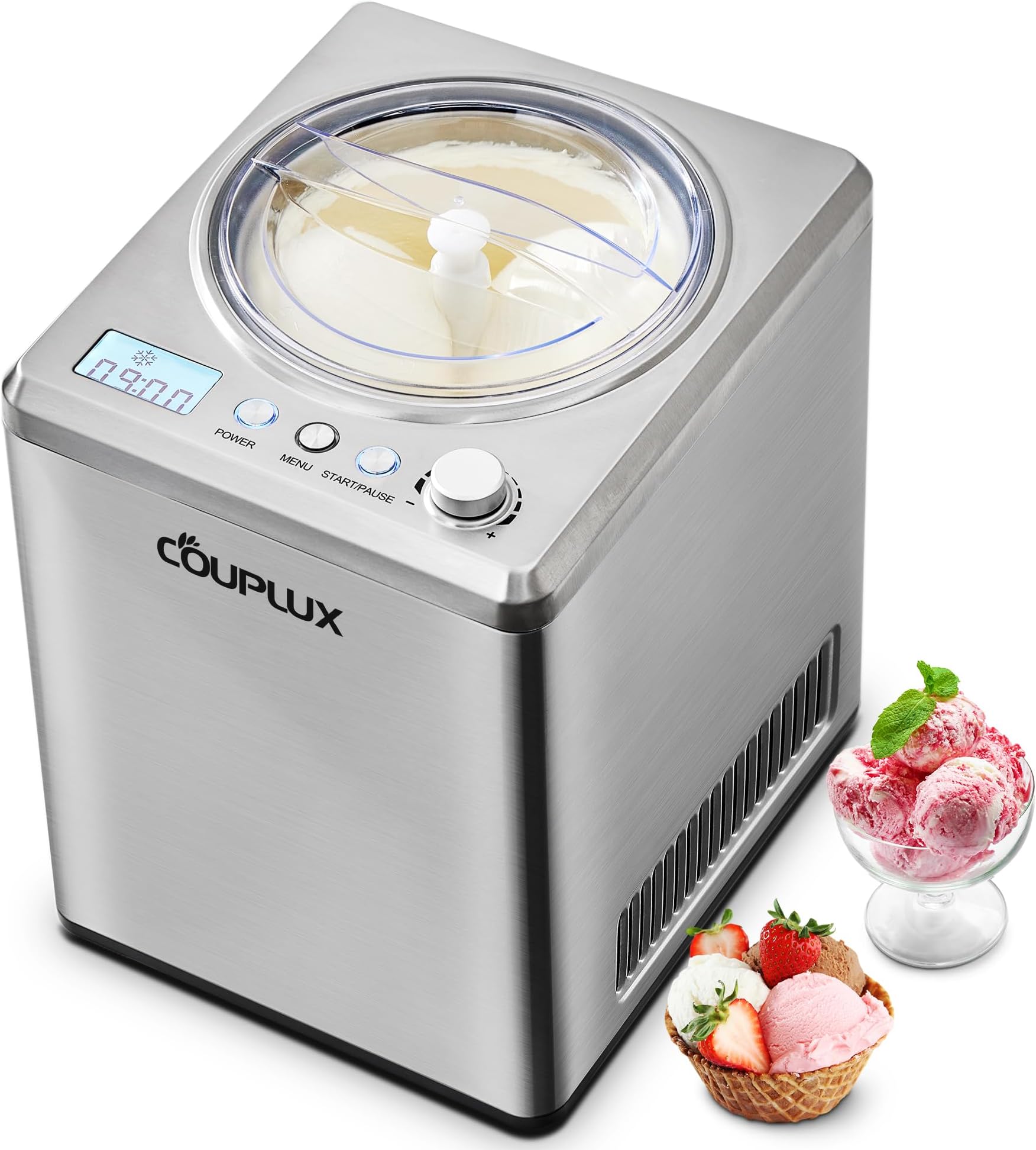 Amazon.com: Cuisinart Ice Cream Maker with Compressor, Gelato Machine ...