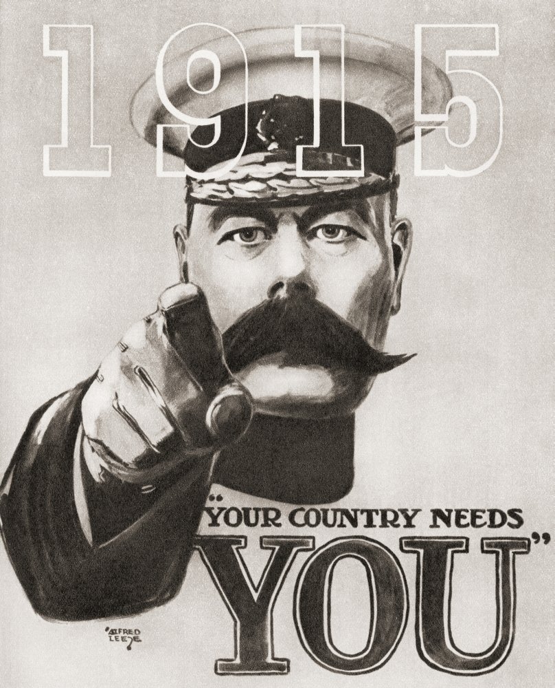 We Want You Poster British