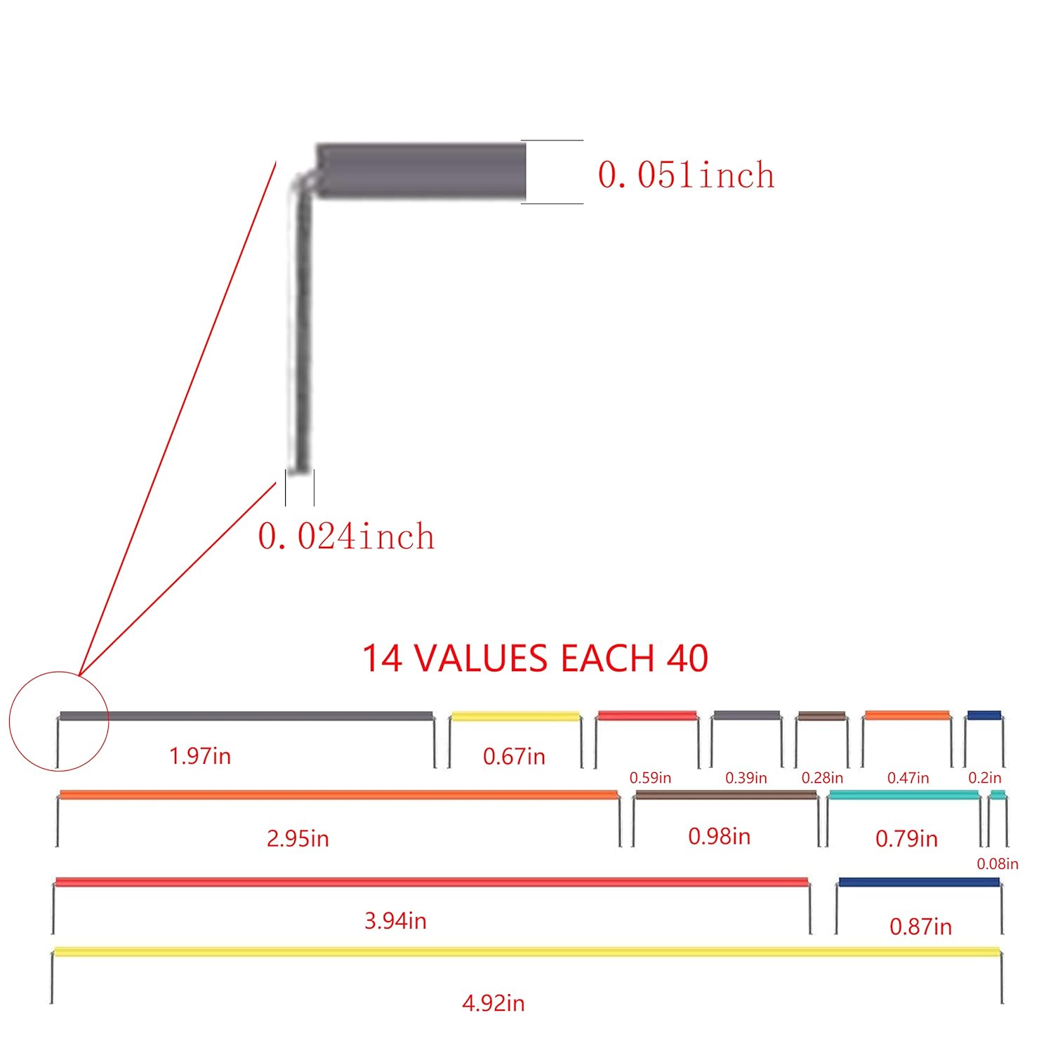 3 tableros de 830 puntos de amarre, 120 cables Dupont de 7.9 in, 65 ...