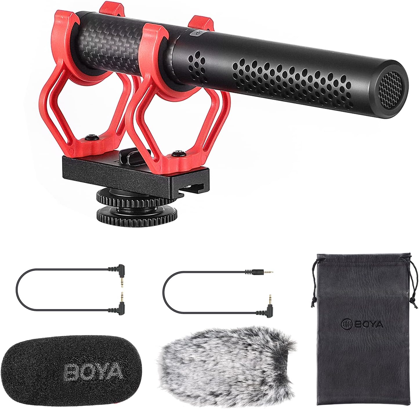 Amazon.com: BOYA BY-BM2040 Camera Microphone External Shotgun ...