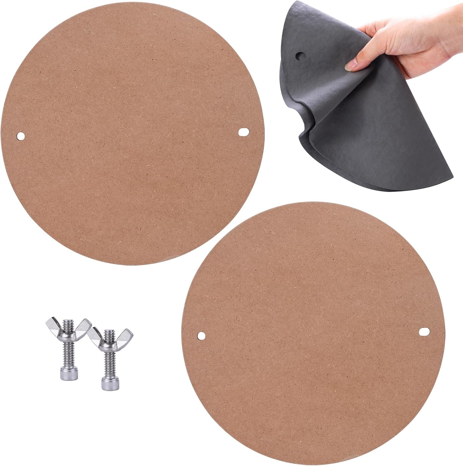 Amazon.com: LEOLIO 2 Pcs 12 Inch Pottery Wheel Bats, Thick Clay ...