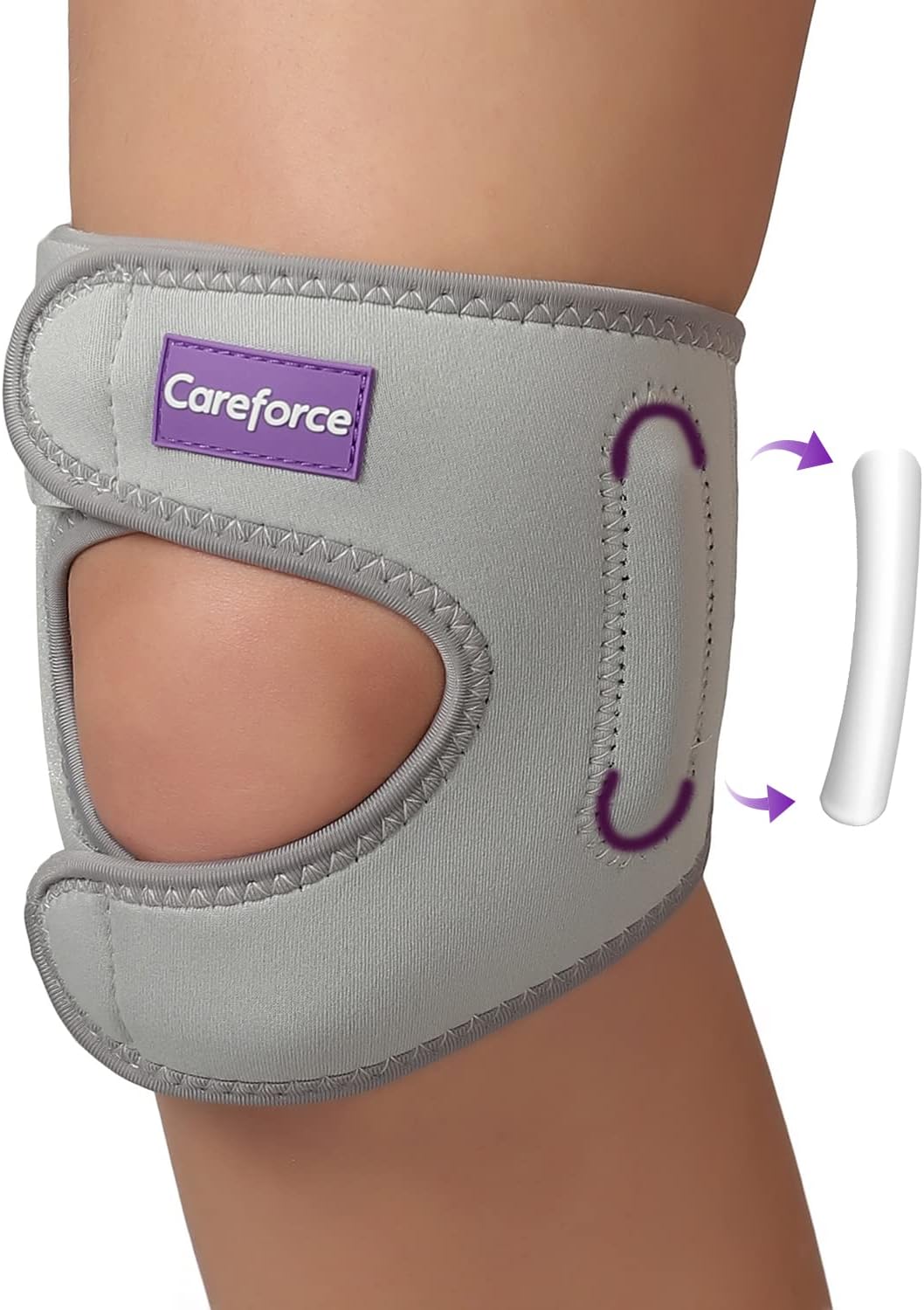 Buy Patella Knee Strap 2 Pack - Knee Pain Relief - Tendon and Knee ...