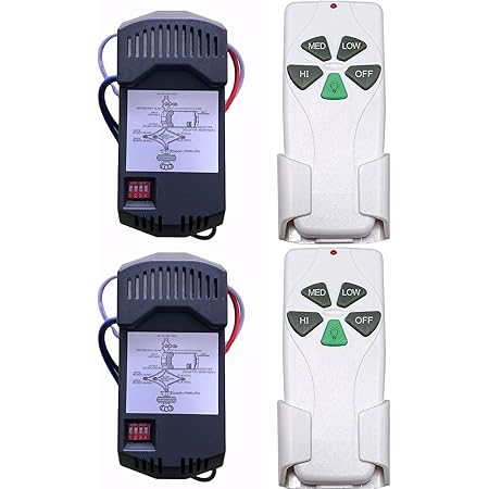 Amazon.com: Ceiling Fan Remote Control Battery 23A 12V Alkaline (5 Pack ...