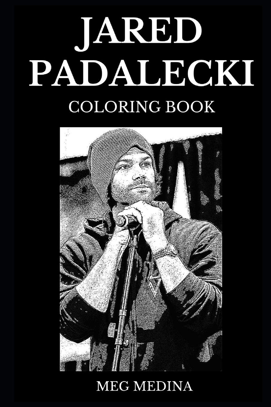 Buy Jared Padalecki Coloring Book: Legendary Sam from Supernatural and ...