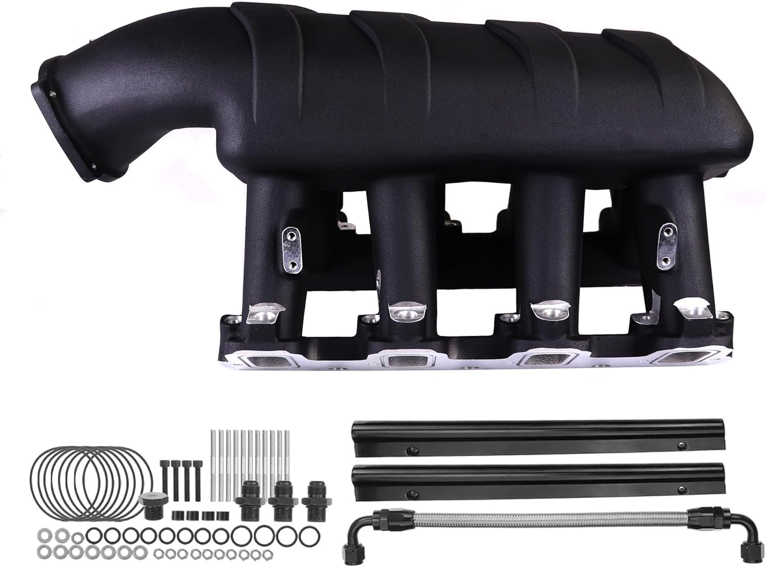 Amazon.com: JGhyperX 300-116 Hi-Ram EFI Intake Manifold Aluminum 92mm ...