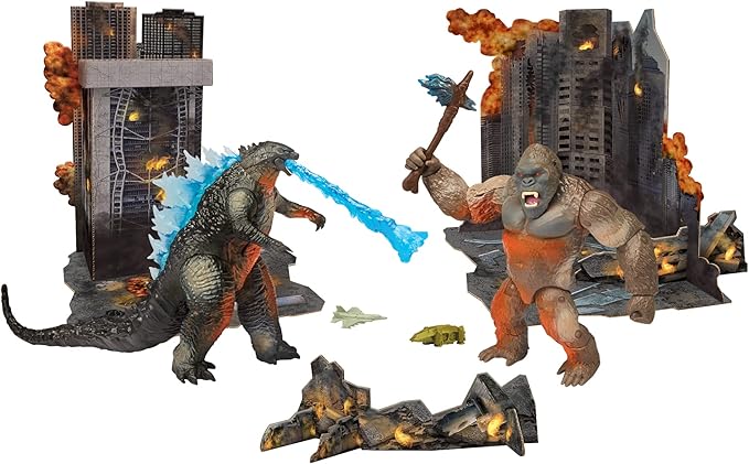 Amazon.com: Godzilla Monsterverse City Battle Pack, Multi : Toys & Games