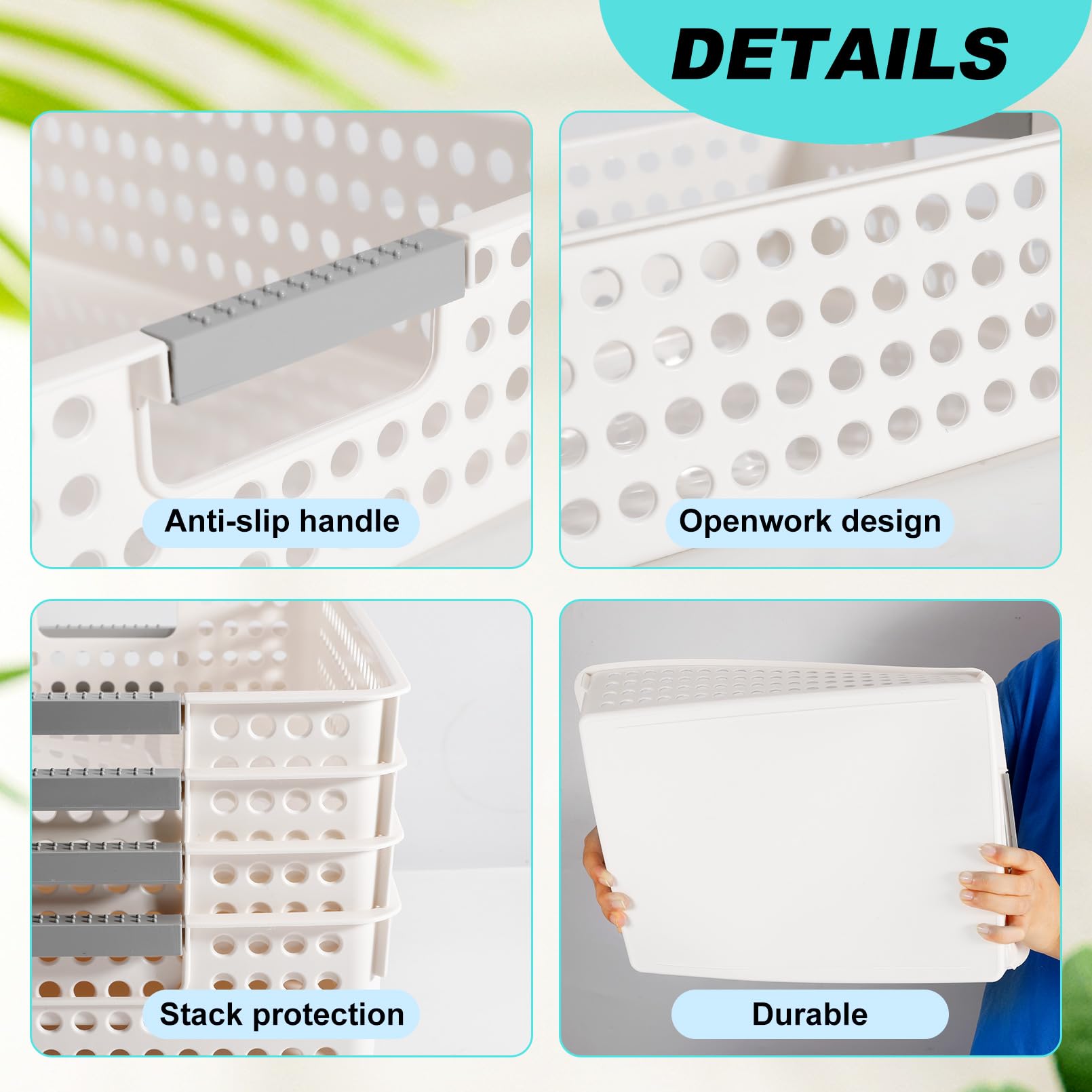 Snapklik.com : Cptoion Turn In Trays Classroom,4 Pack Paper Trays For ...