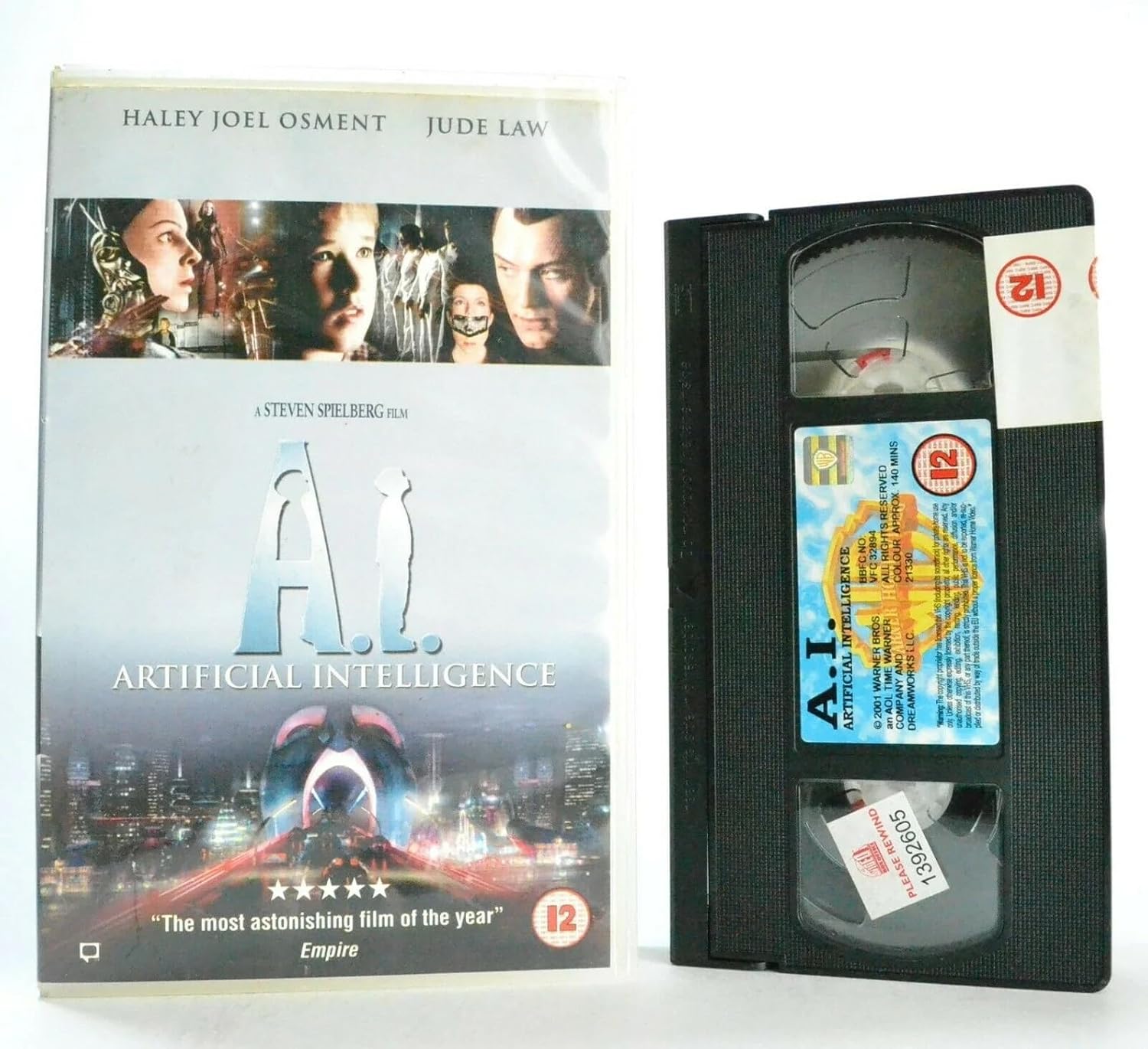 Amazon.com: Artificial Intelligence: AI [VHS] : Movies & TV