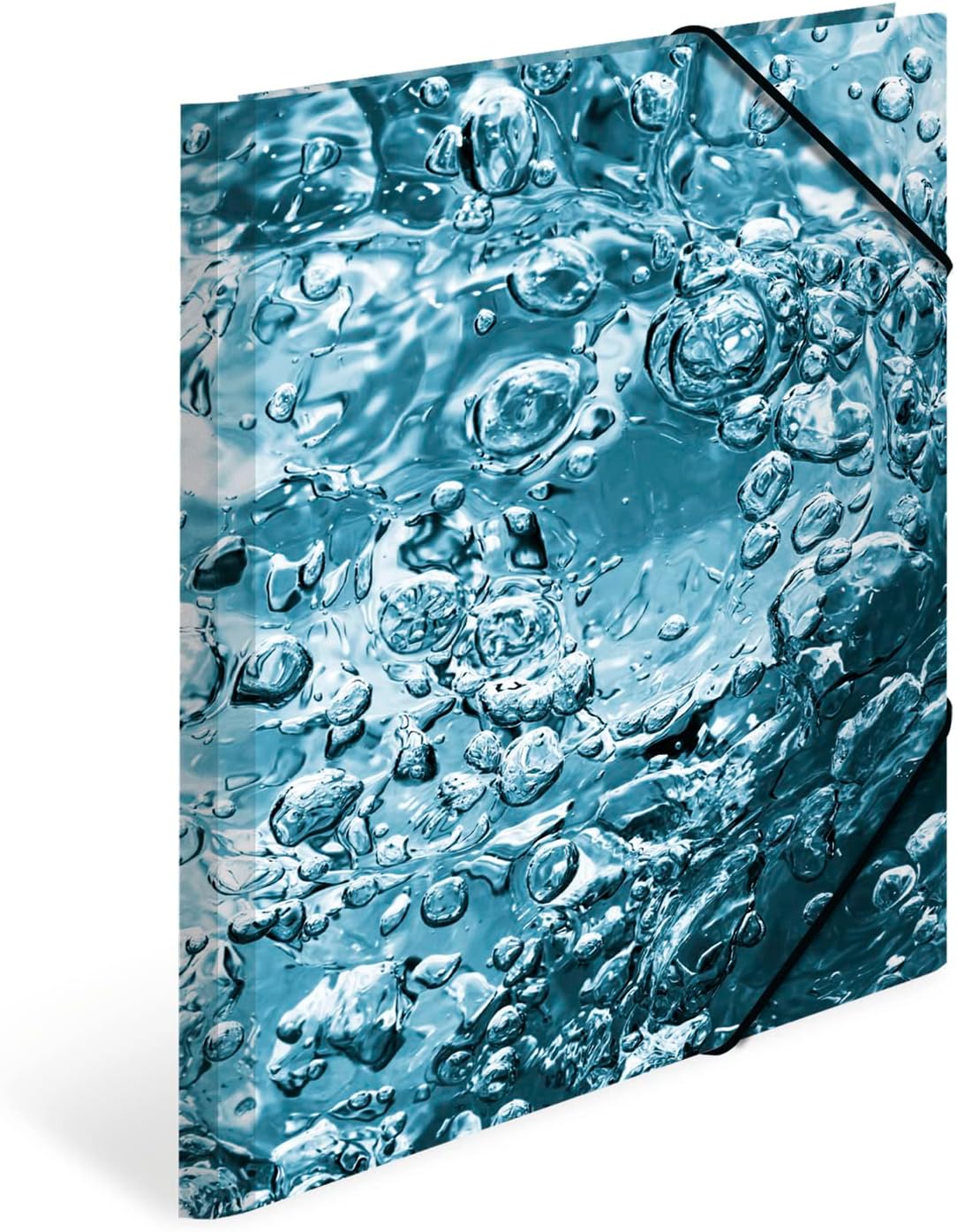 HERMA Sammelmappe A3 Natur Wasser, Kinder Eckspanner-Mappe aus Pappe ...