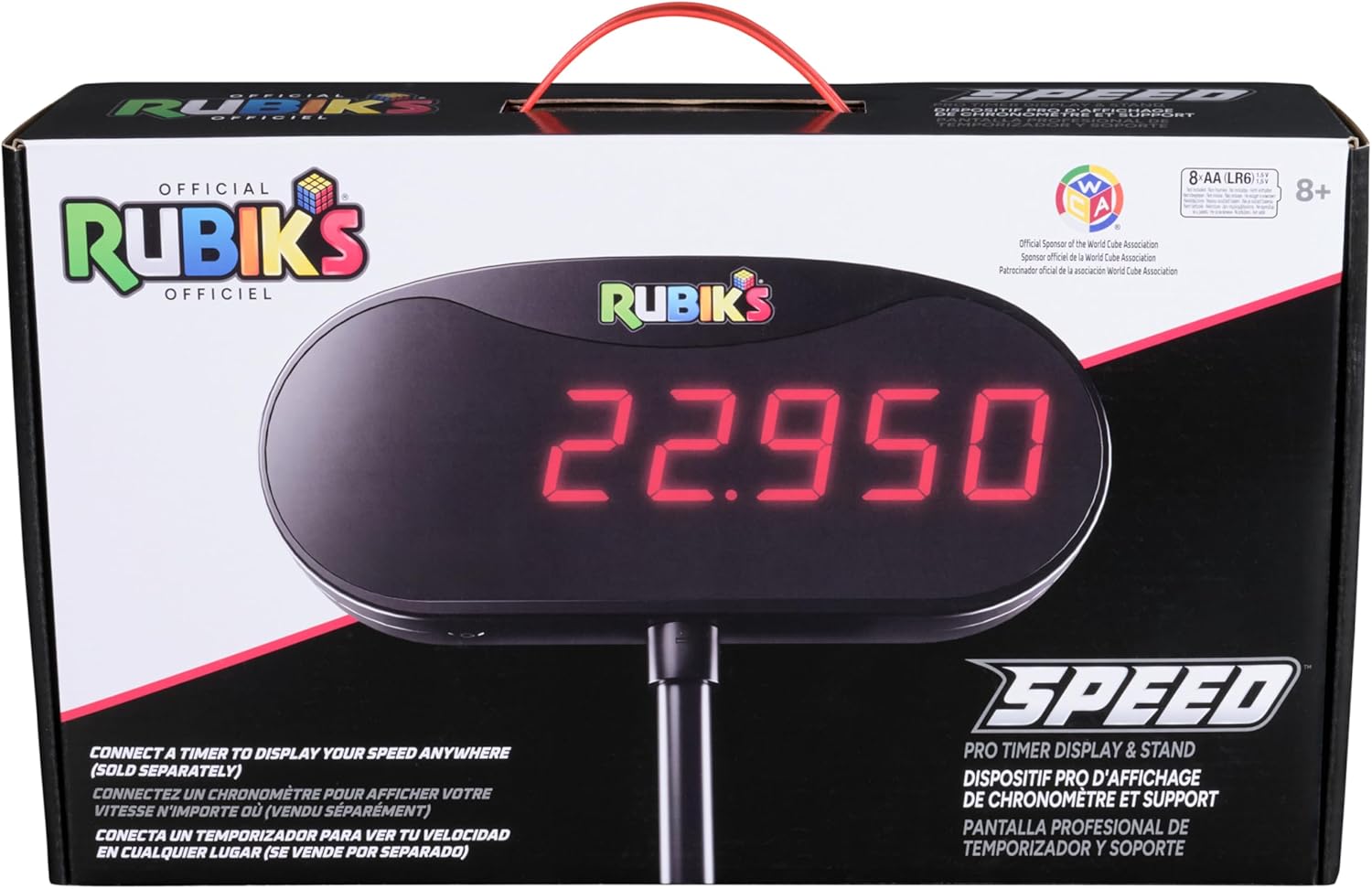 Amazon.com: Rubik’s Cube, Timer Stand, Clear Display Device for WCA ...
