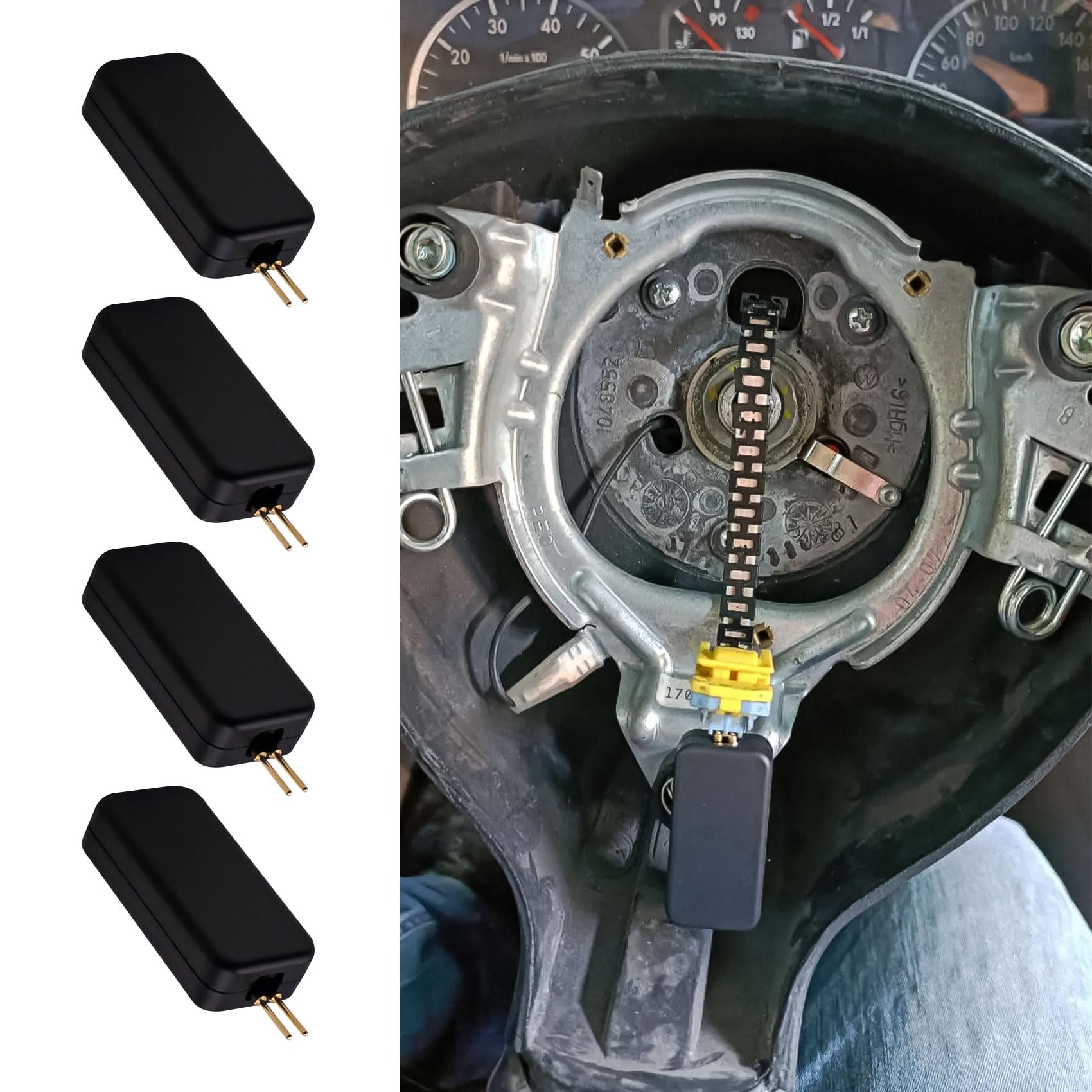 Amazon.com: RGOAANC 4PCS Car SRS Airbag Simulator Tester, ABS Vehicle ...