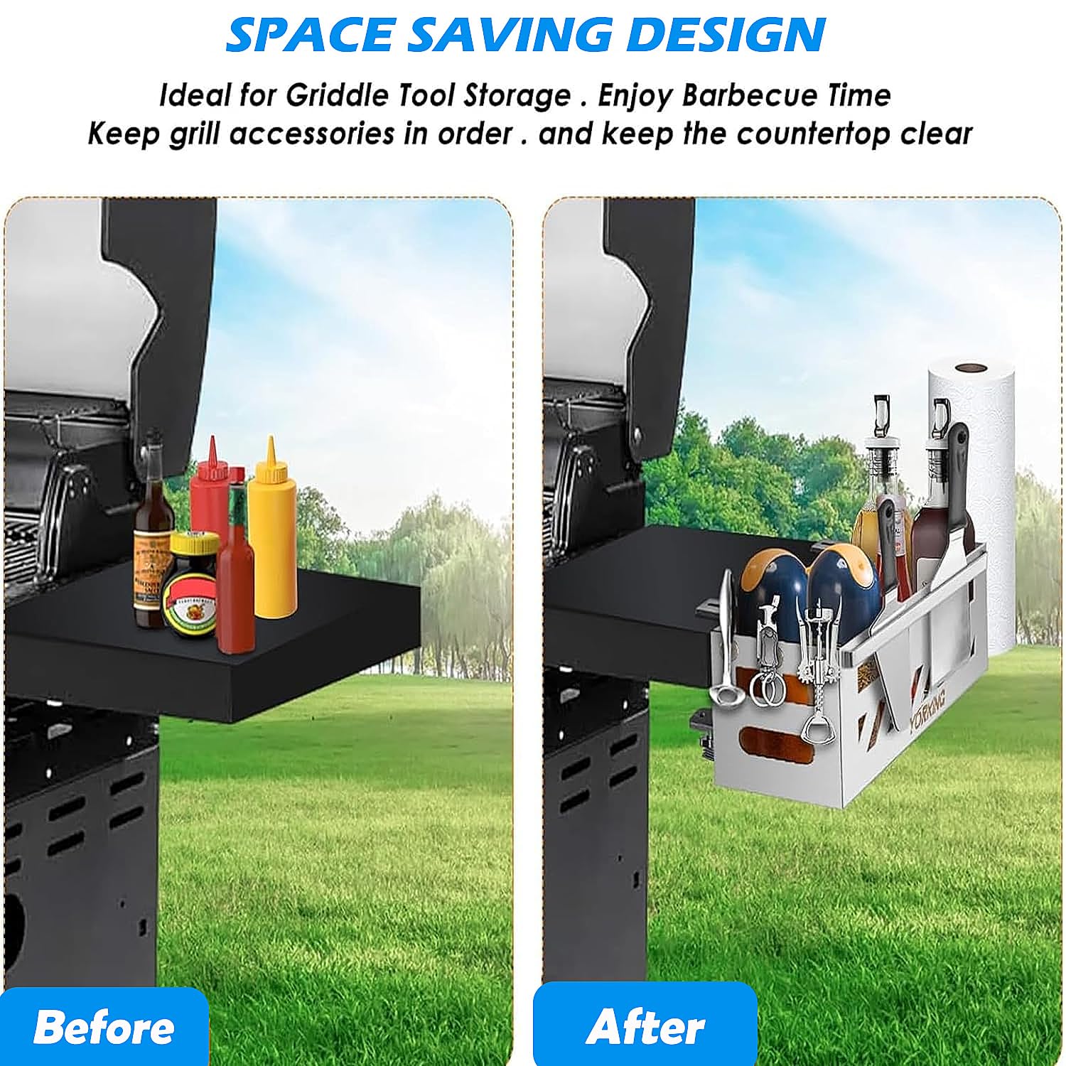 Snapklik.com : YORKING Griddle Caddy For 17/22/28/36 Blackstone ...