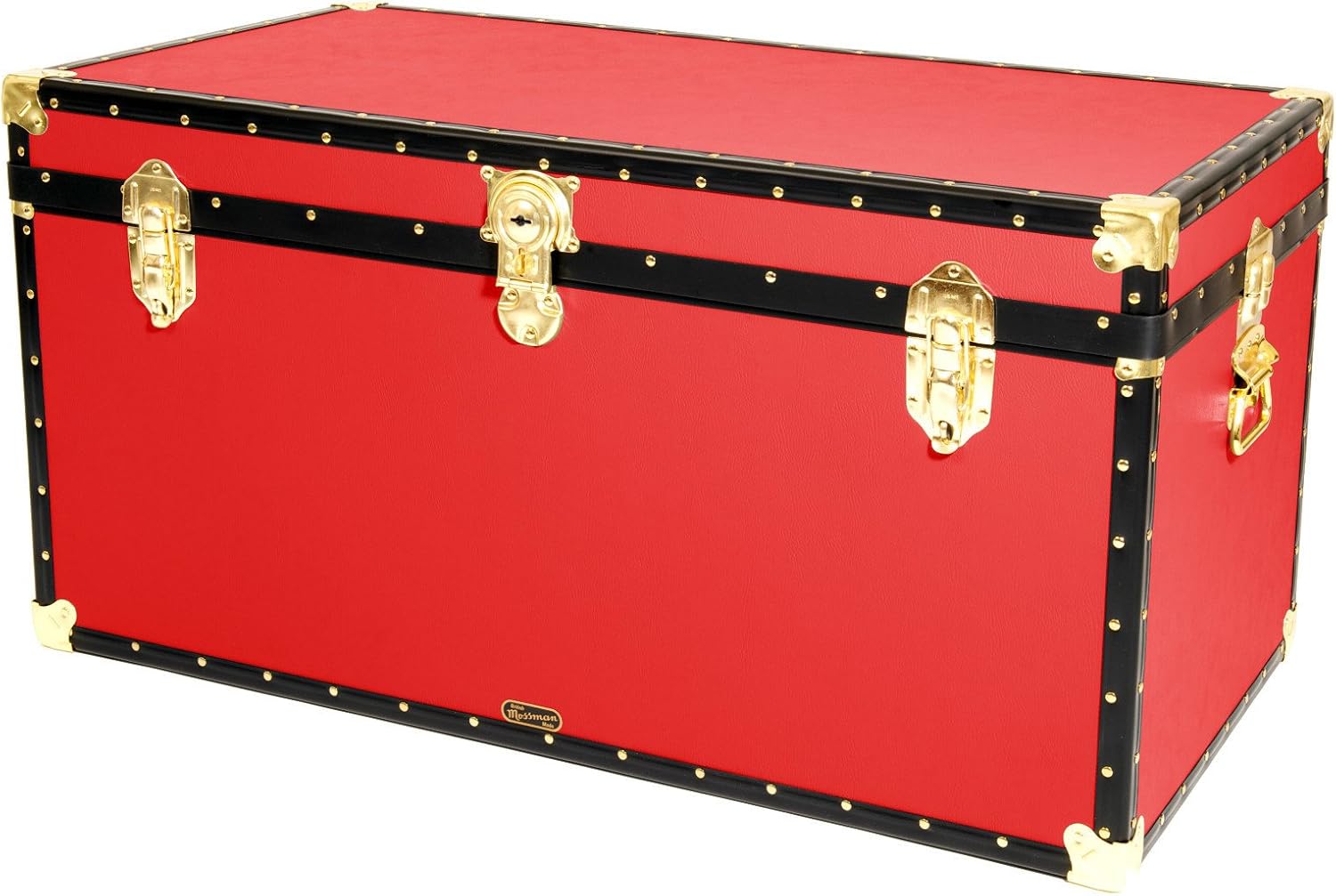 Original Mossman DEEP Trunk Storage Box Chest Steamer Case Furniture ...