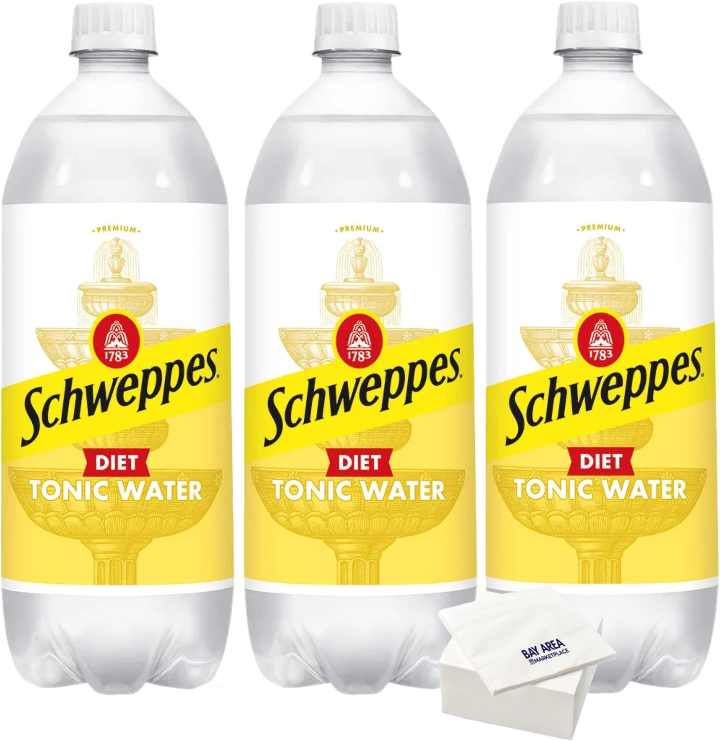 Amazon.com: Schweppes Tonic Water, 10 Fl Oz (pack of 6) : Grocery ...