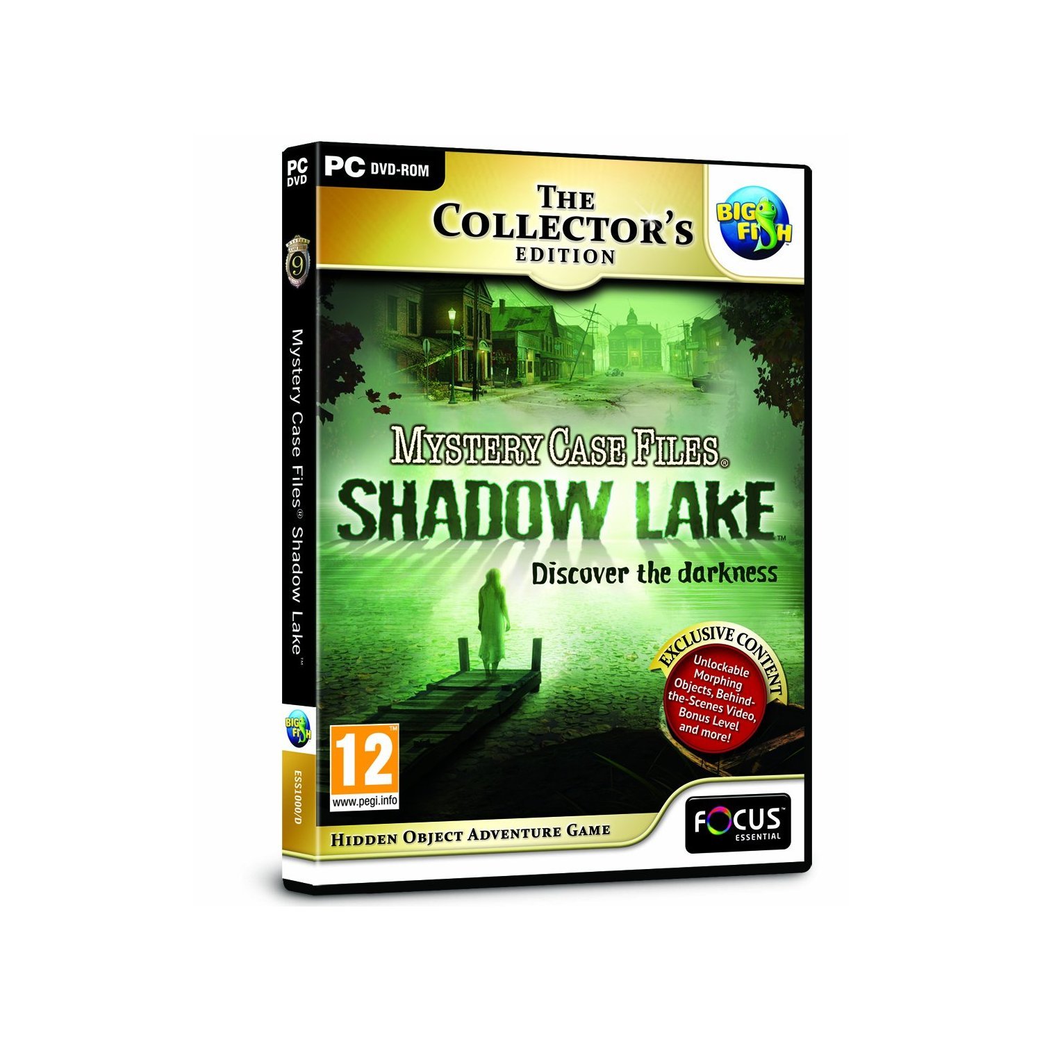 Amazon.com: Mystery Case Files: Shadow Lake Collectors Edition (PC DVD ...