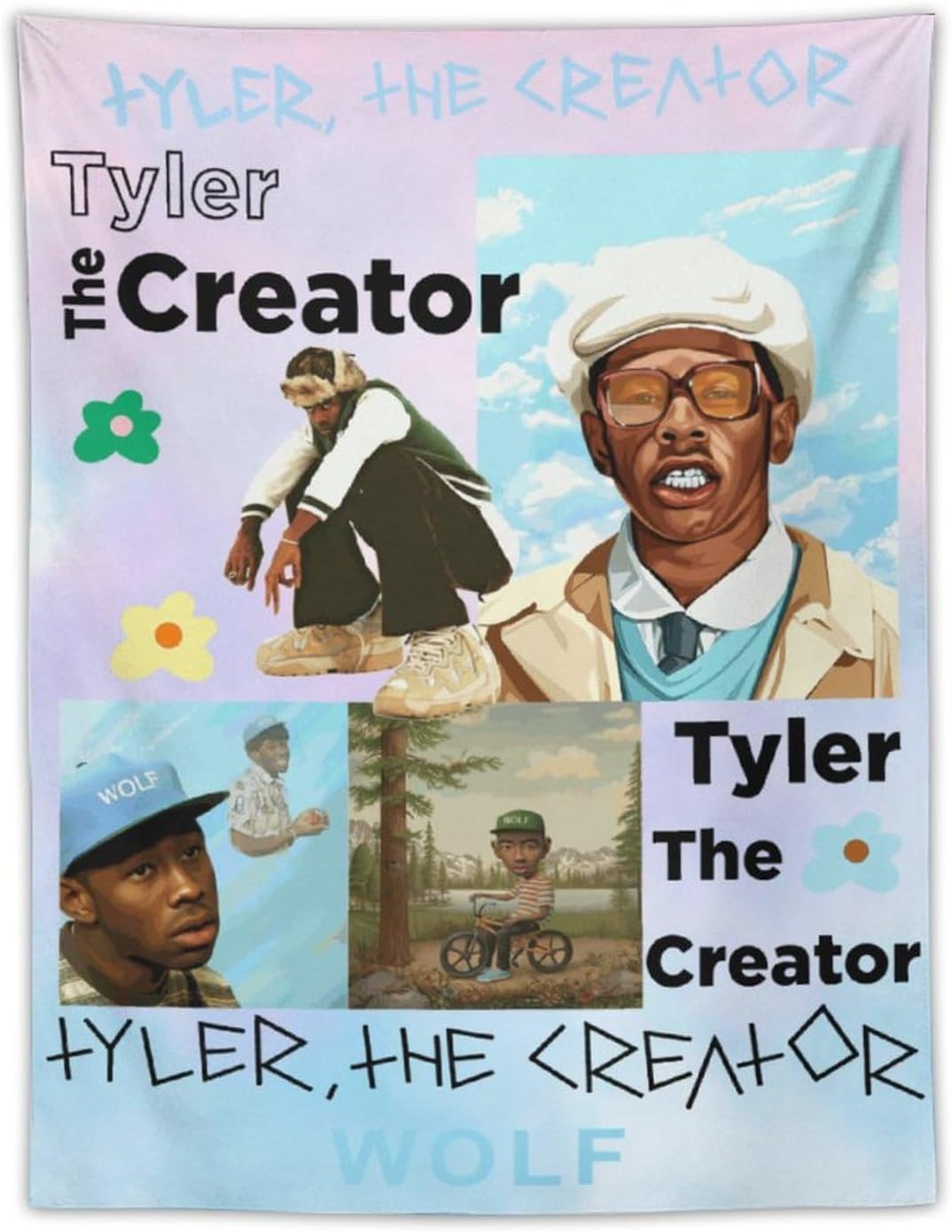 Amazon.com: BATTLELAND Tyler Rapper The Singer Creator Tapestry ...