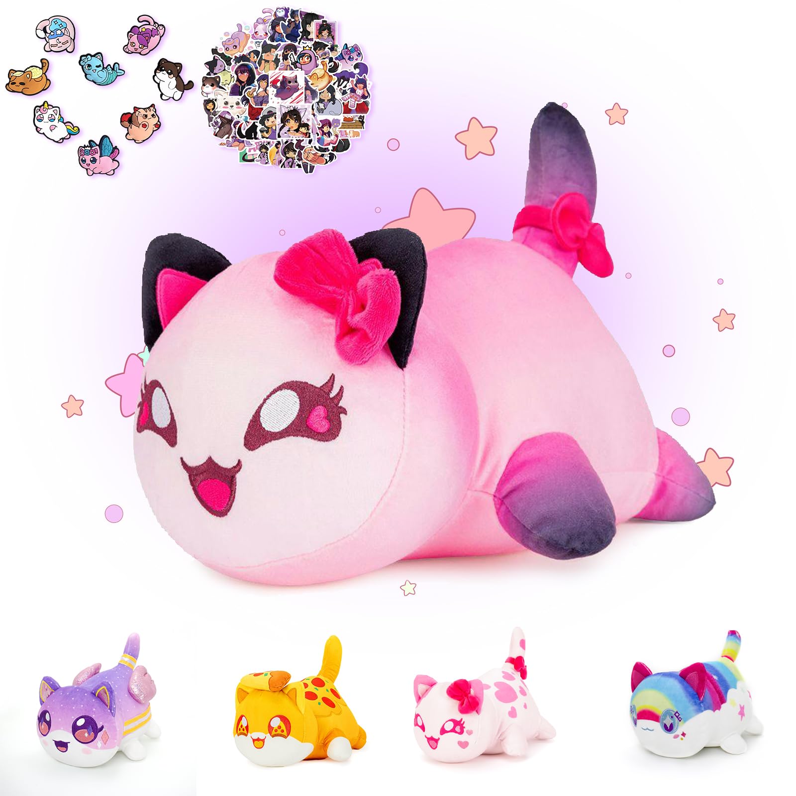 Snapklik.com : KC Cat Plush Toys Blind Box Cat Plush Series-100% ...