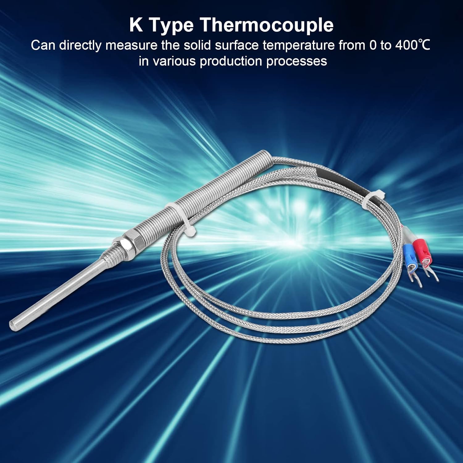 Temperature Sensor, Thermocouple Type K M8 Heatresistant for The ...
