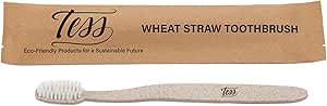 Amazon.com : Tess Wheat Straw Toothbrush : Health & Household