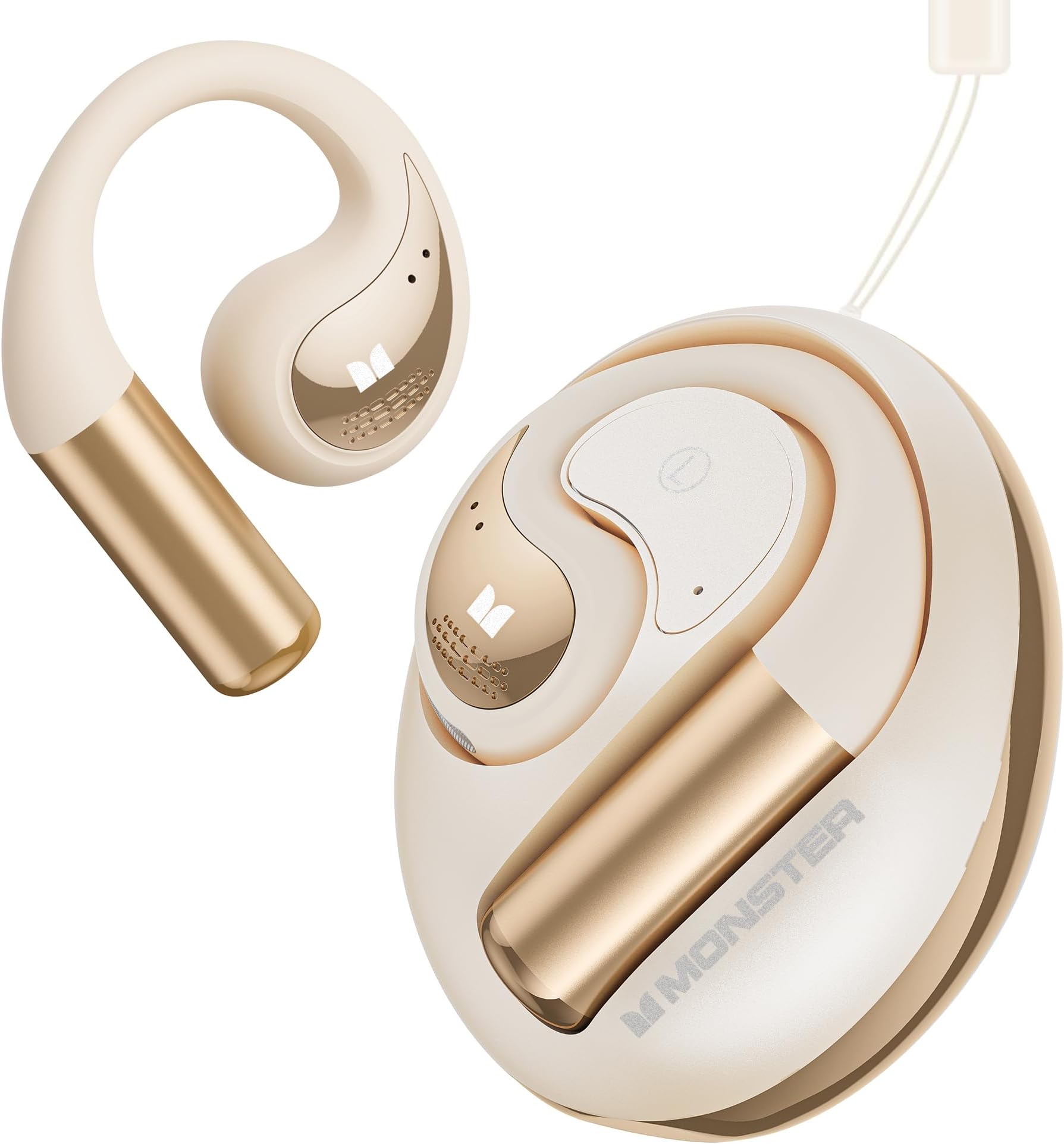 Monster Open Ear AC335 Headphones, Bluetooth 5.4 Wireless Headphones ...