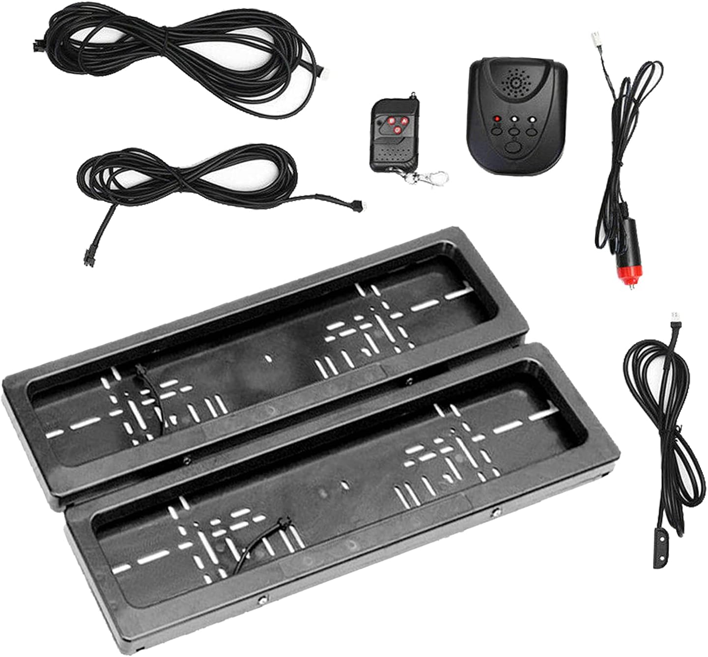 BNF Euro Electric License Plate Stealth Car Number Roller Shutter ...