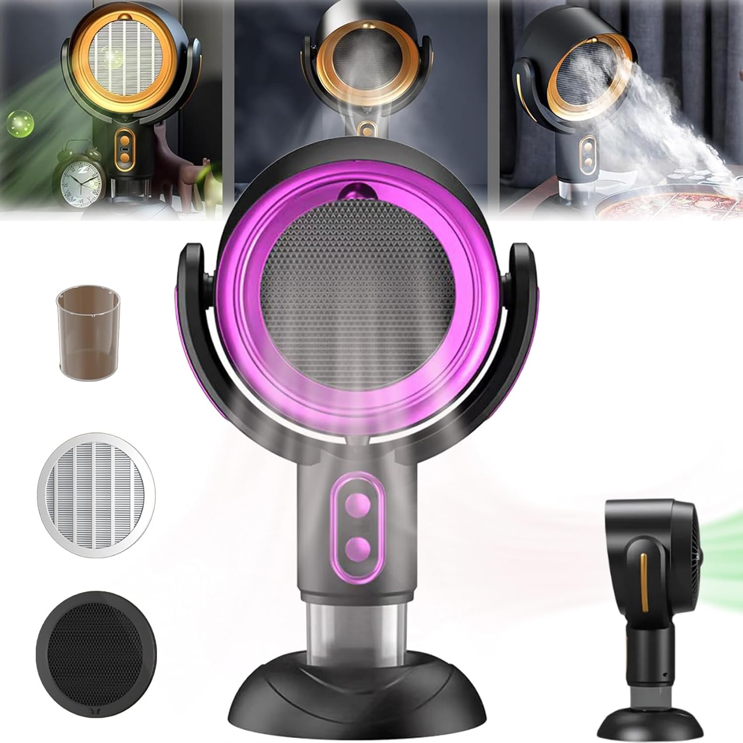 Purificador de humo Puff Hide, ventilador de humo Puff Hide for fumar ...