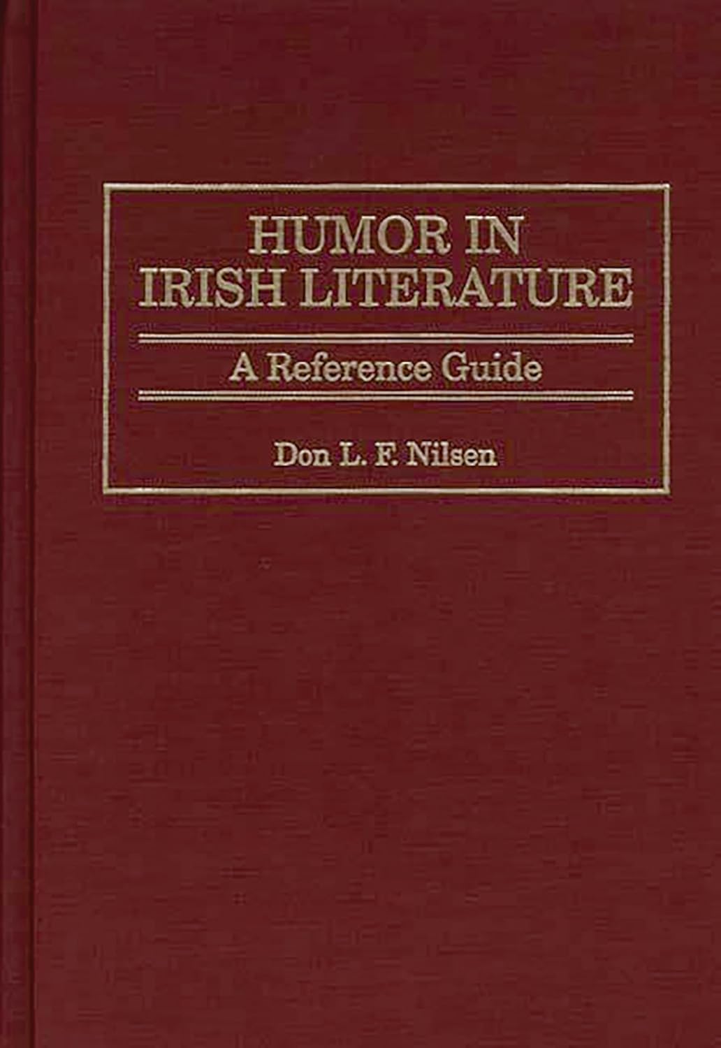 Amazon.com: Humor in Irish Literature: A Reference Guide (Computers and ...
