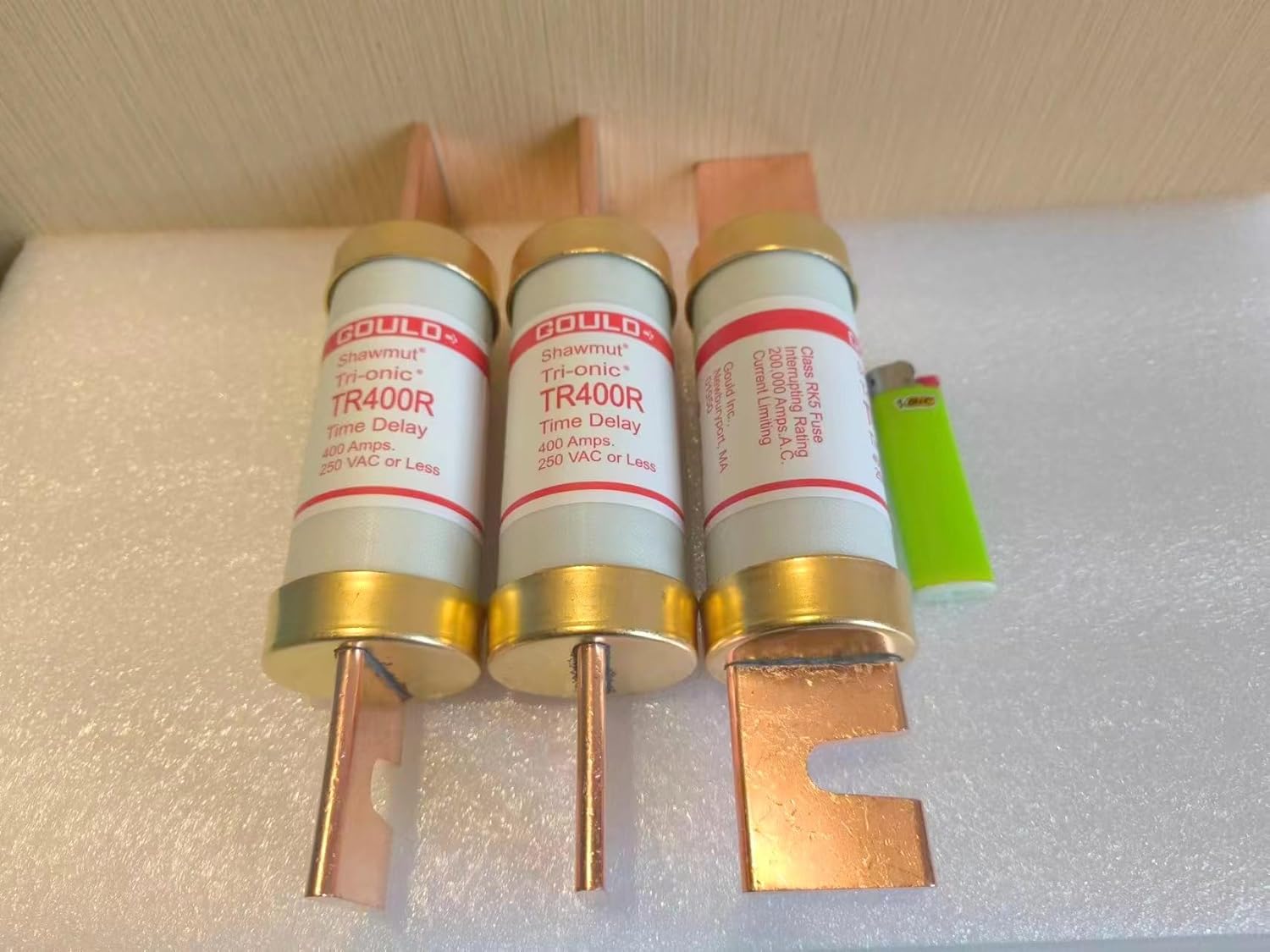 Generic Fuse TR400R, 250V 400A, Class RK TIME DELAY FRN-R-400 ...