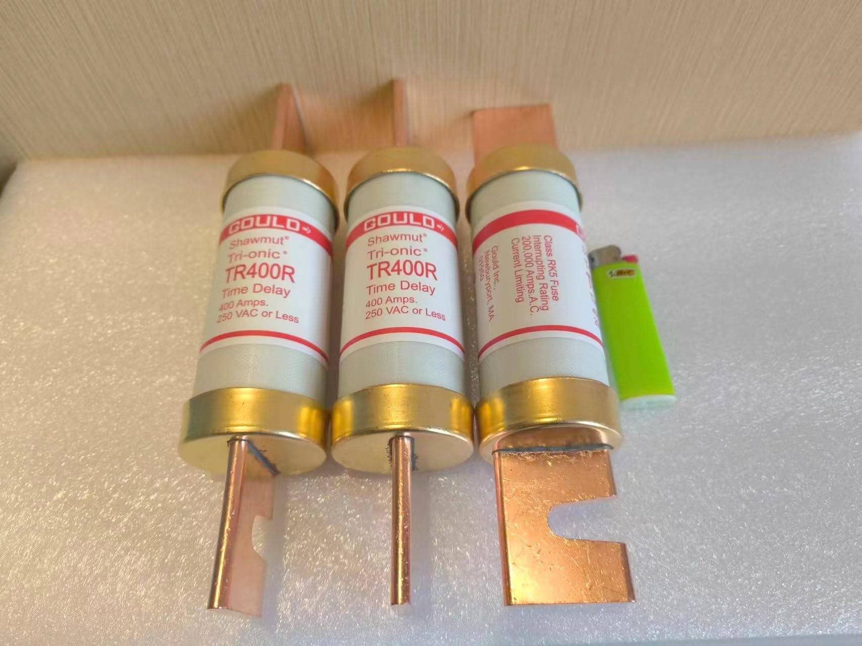 Generic Fuse TR400R, 250V 400A, Class RK TIME DELAY FRN-R-400 ...