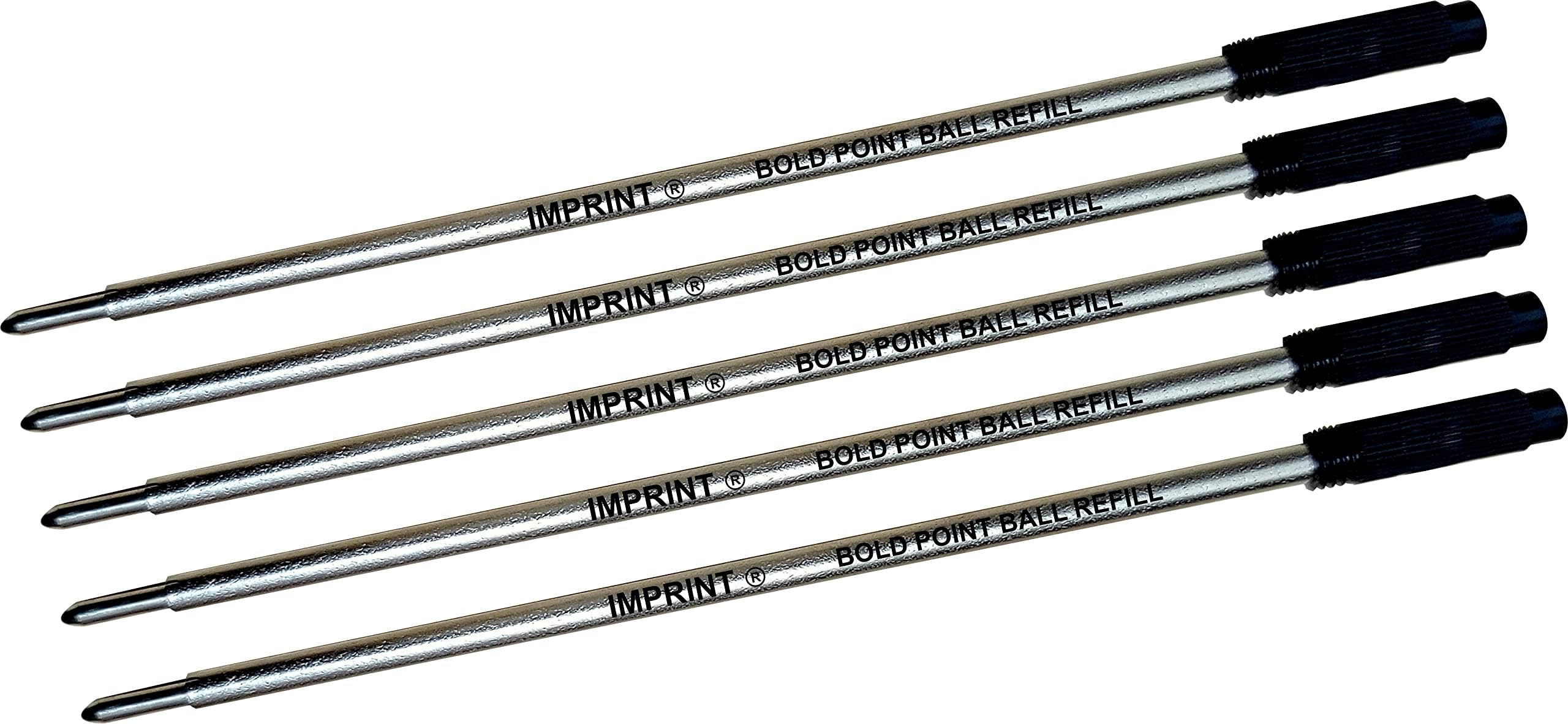 IMPRINT Ball Pen Refills | 1 MM Bold Point | Fits in Screw Type Pens ...