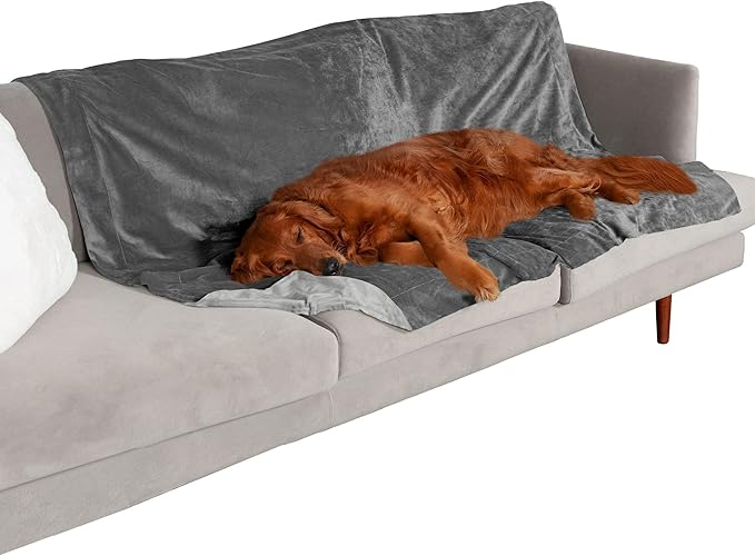 Amazon.com : Furhaven Waterproof Throw Blanket for Dogs & Indoor Cats ...