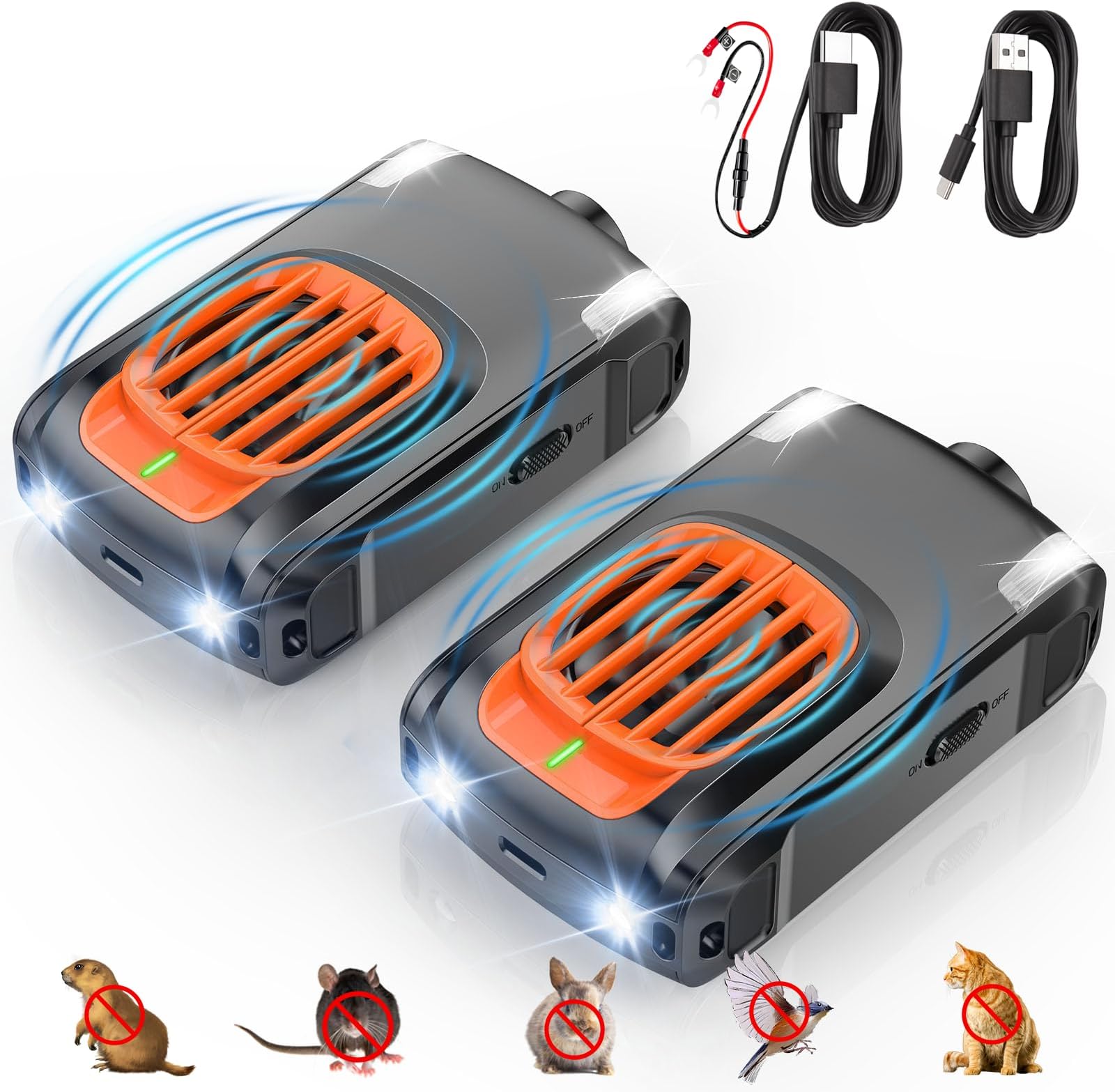 Amazon.com: CIIC Mouse Repellent, Upgraded Rodent Repellent for Car ...